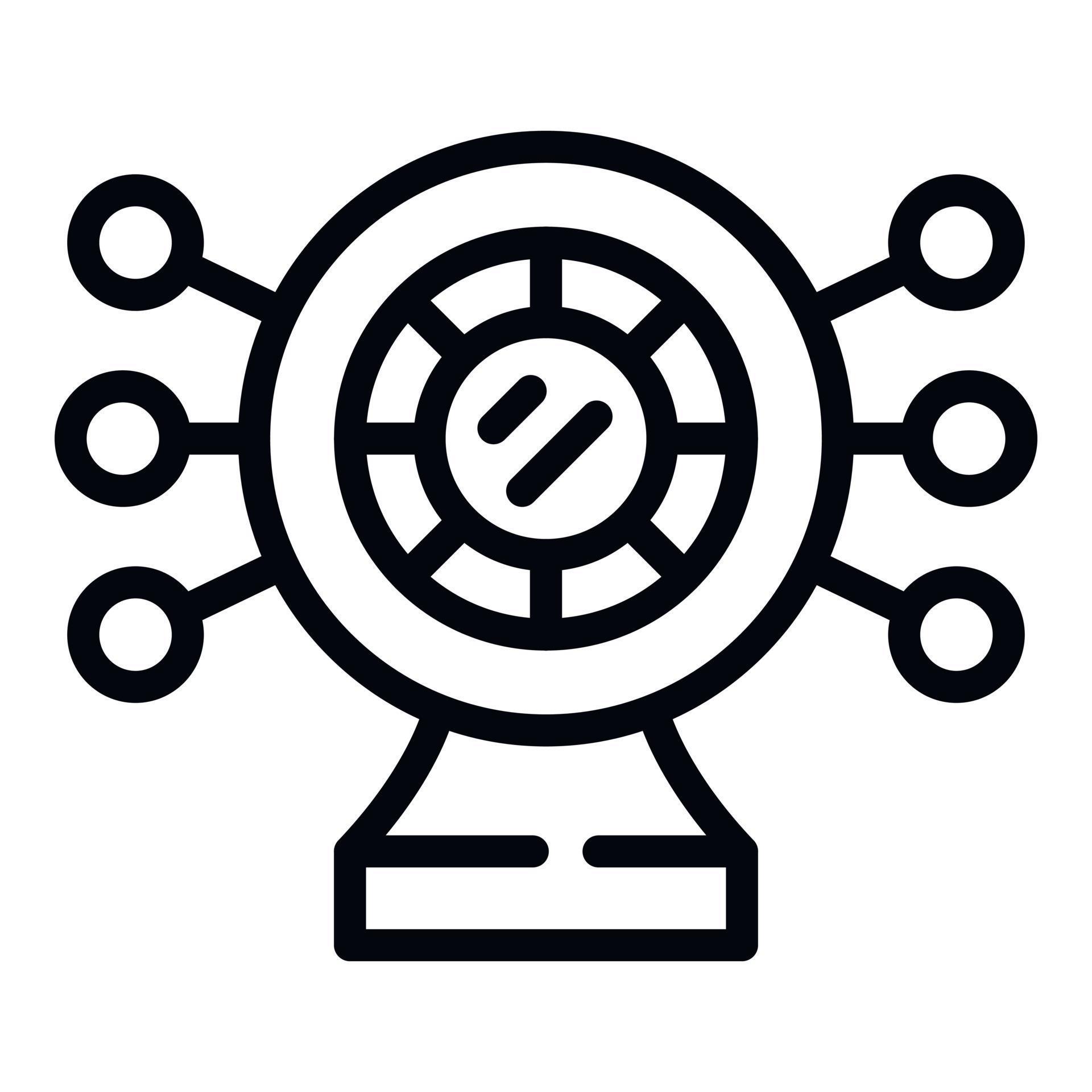 Secured Network Icon Outline Vector Cyber Crime 16611284 Vector Art At