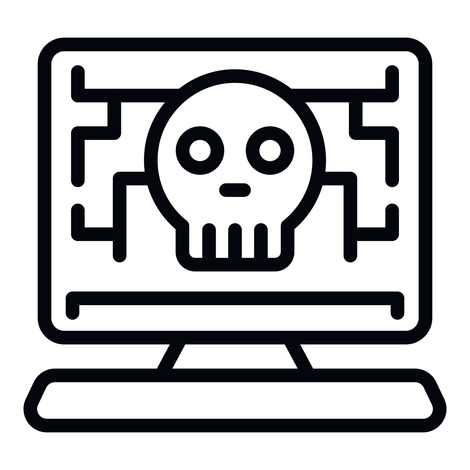 Cyber Crime Icon Outline Vector Data Hacker 16611293 Vector Art At Vecteezy