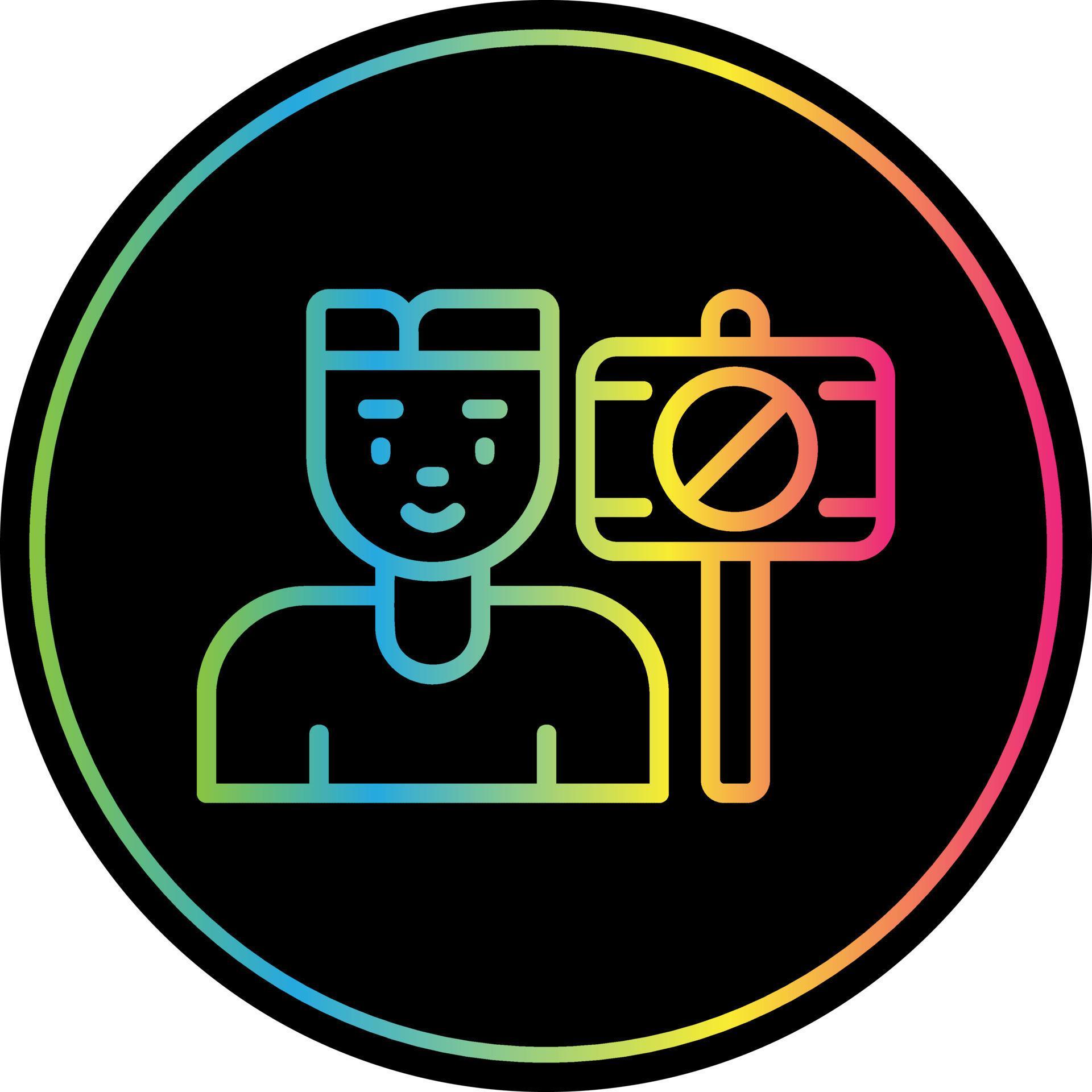 Protester Vector Icon Design 16617025 Vector Art At Vecteezy