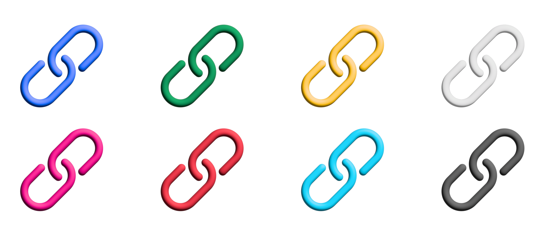 link icon set, colored symbols graphic elements 16617470 PNG link icon set, colored symbols graphic elements 16617470 PNG