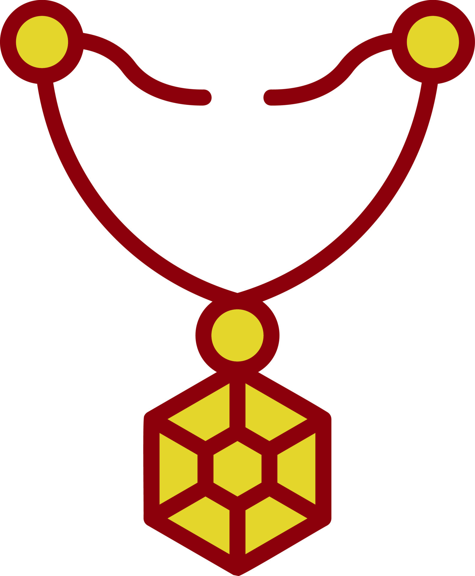 Necklace Vector Icon Design 16622140 Vector Art At Vecteezy