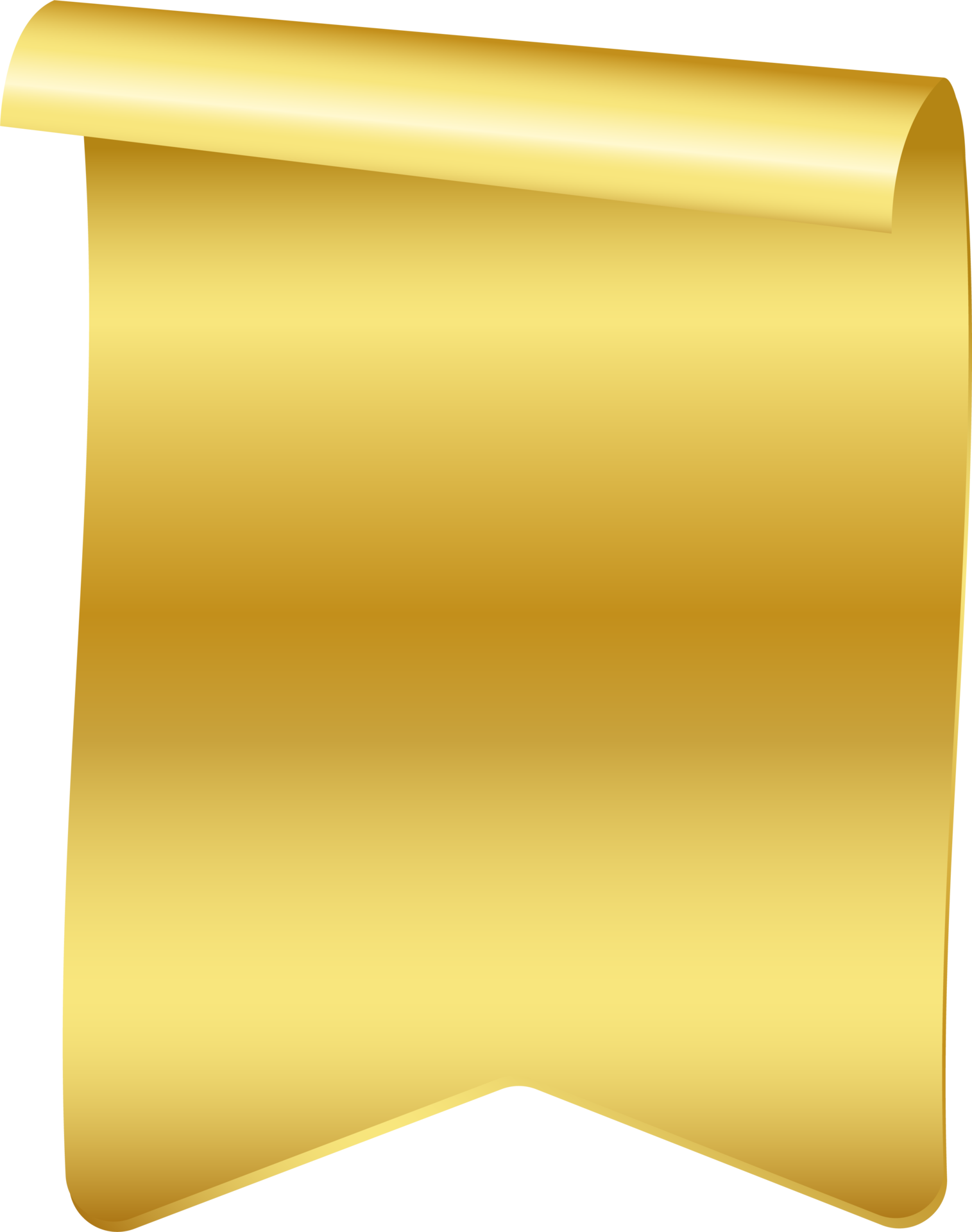 Gold ribbon banner tag label design, isolated background 16622542 PNG Gold ribbon banner tag label design, isolated background 16622542 PNG