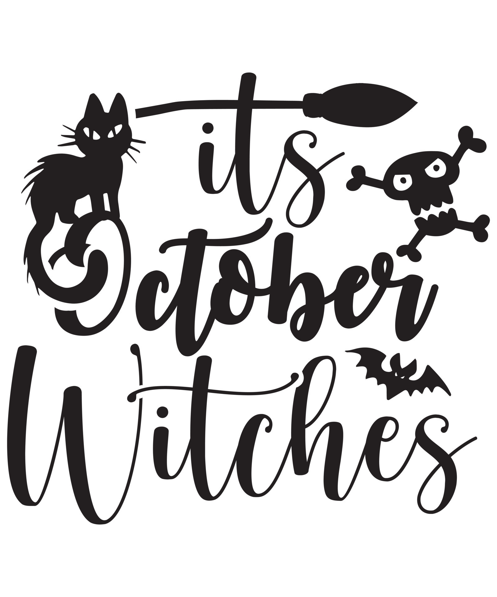 ITS OCTOBER WITCHES TSHIRT DESIGN 16623203 Vector Art at Vecteezy ITS OCTOBER WITCHES TSHIRT DESIGN 16623203 Vector Art at Vecteezy