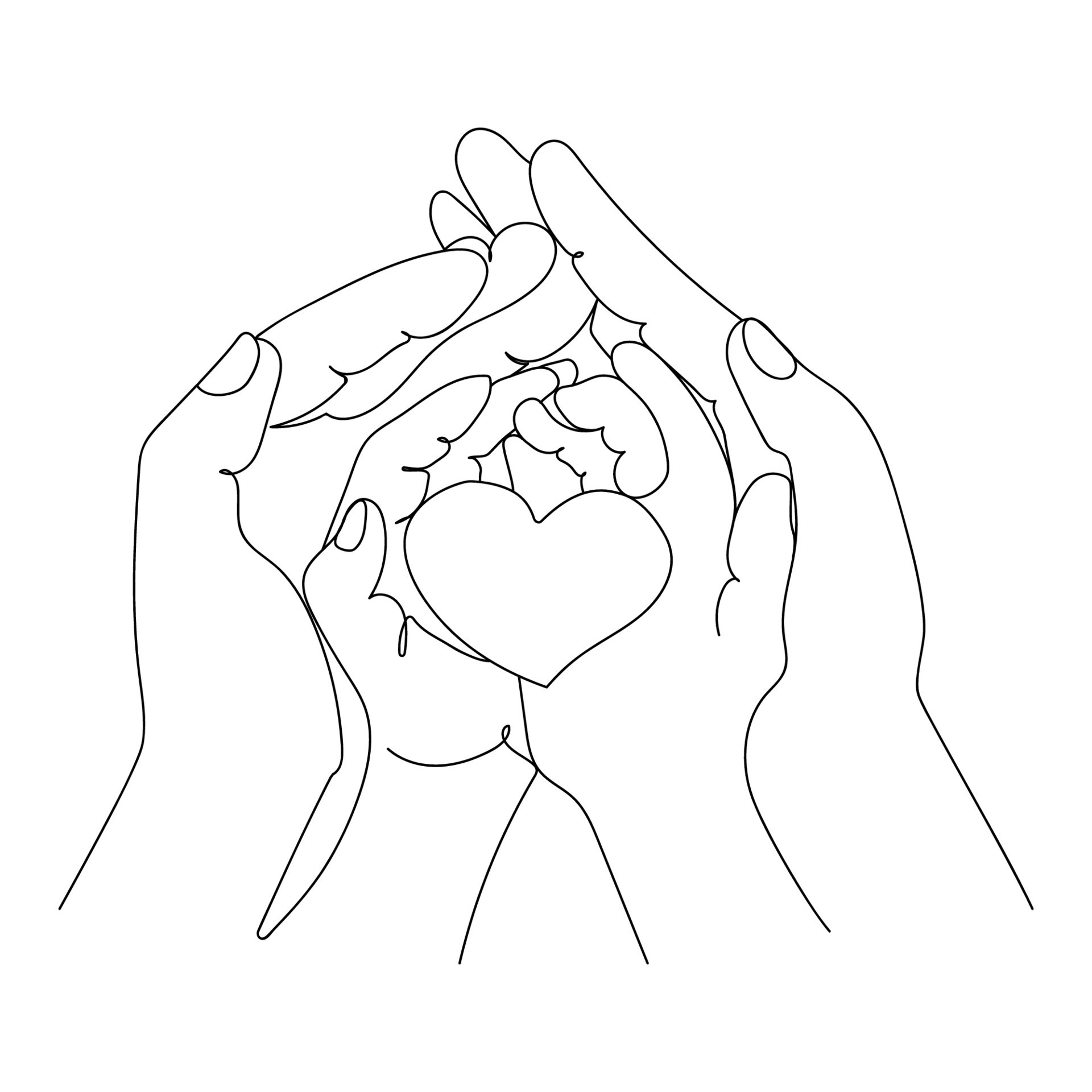 pequeñas manos de bebé con corazón en manos adultas de padres de mamá y ... pequeñas manos de bebé con corazón en manos adultas de padres de mamá y ...