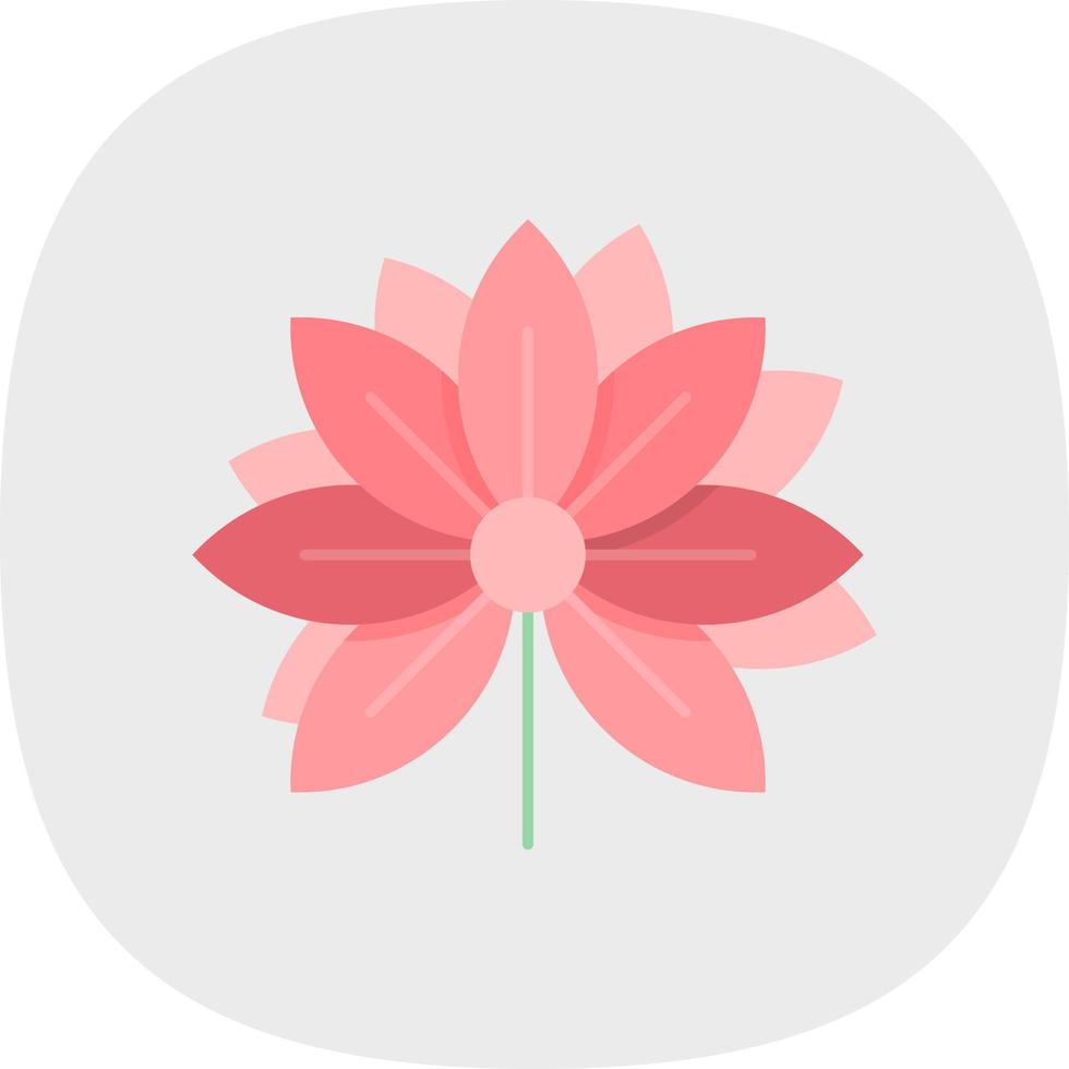 Lotus Flower Vector Icon Design 16630487 Vector Art At Vecteezy