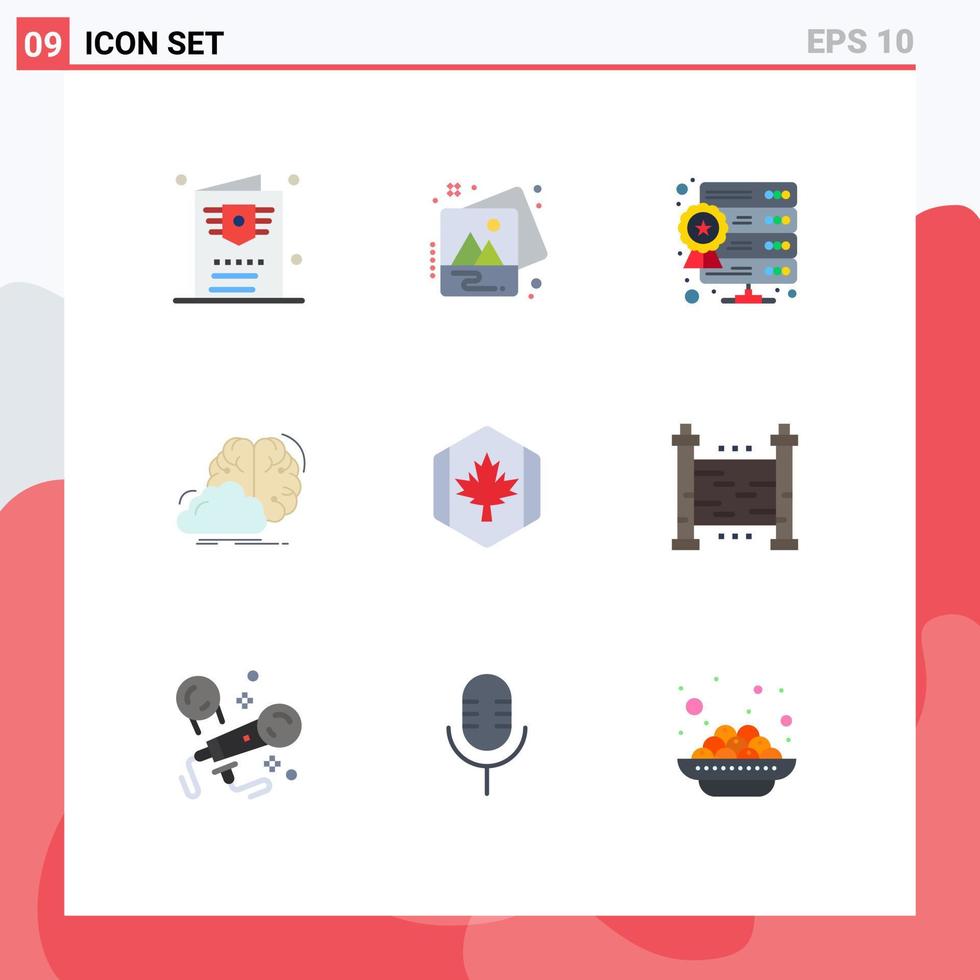 9 Universal Flat Colors Set For Web And Mobile Applications Flag Innovation Database Idea