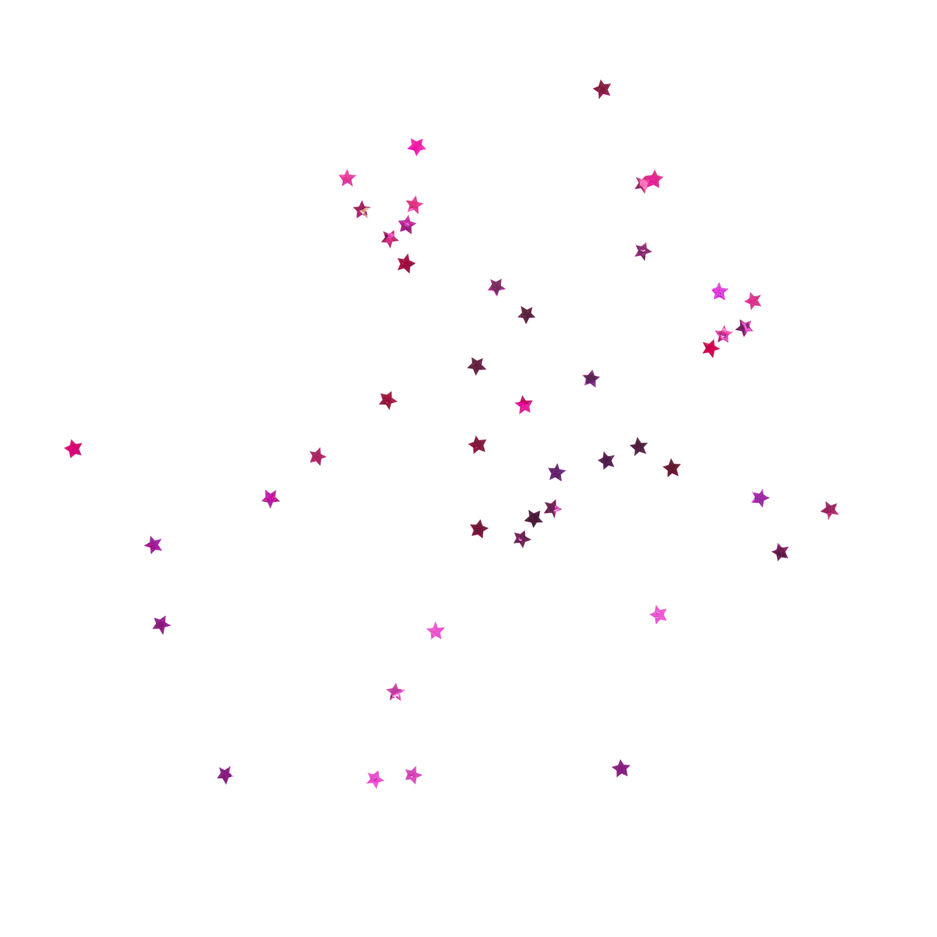 Violet Star Confetti Purple Stars Sparkle Decoration Cutout Png File