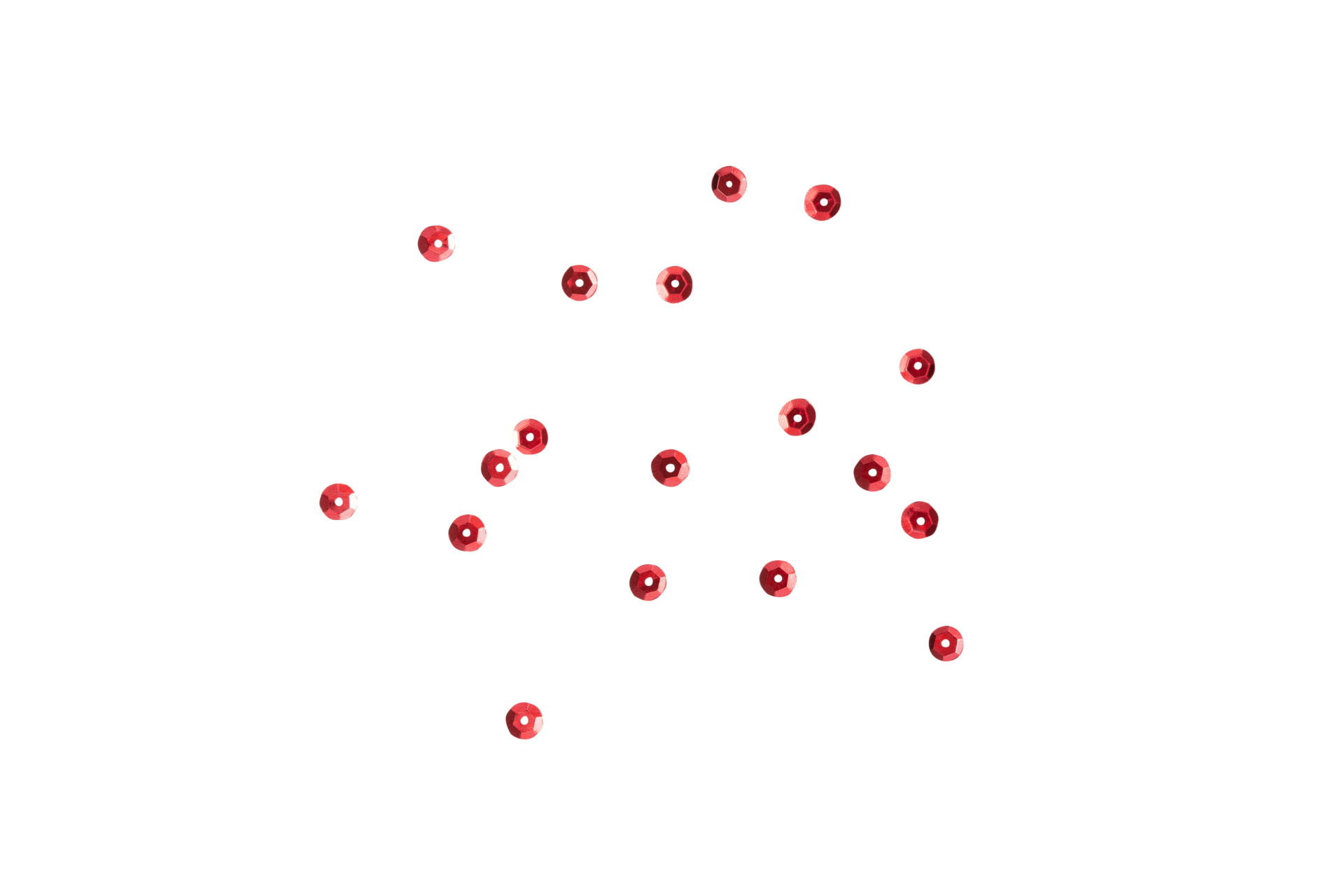 Red dots confetti, Red sparkle decoration cutout, Png file 16637575 PNG