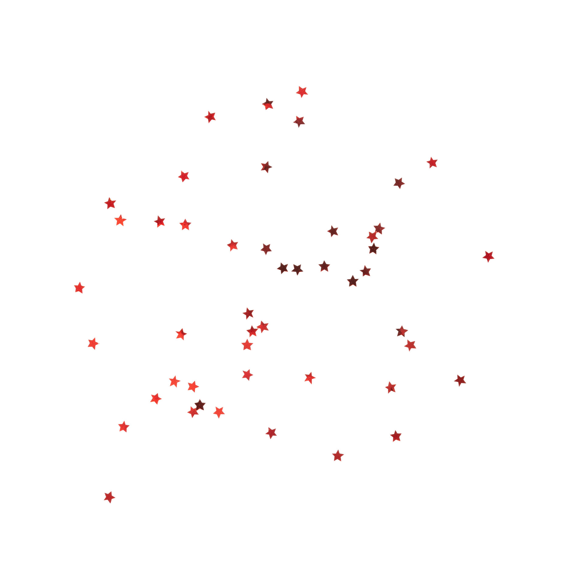 Red Star Confetti Red Stars Sparkle Decoration Cutout Png File