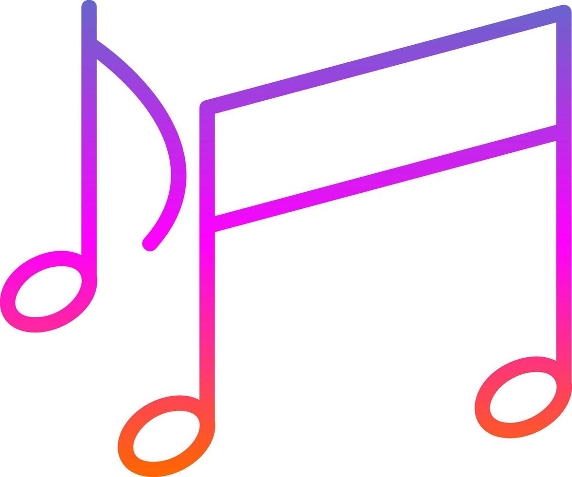 Musical Notes Vector Icon Design 16639578 Vector Art at Vecteezy