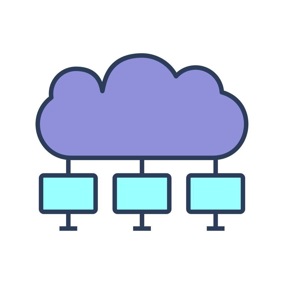 Cloud Computing Vector Icon 16642386 Vector Art at Vecteezy