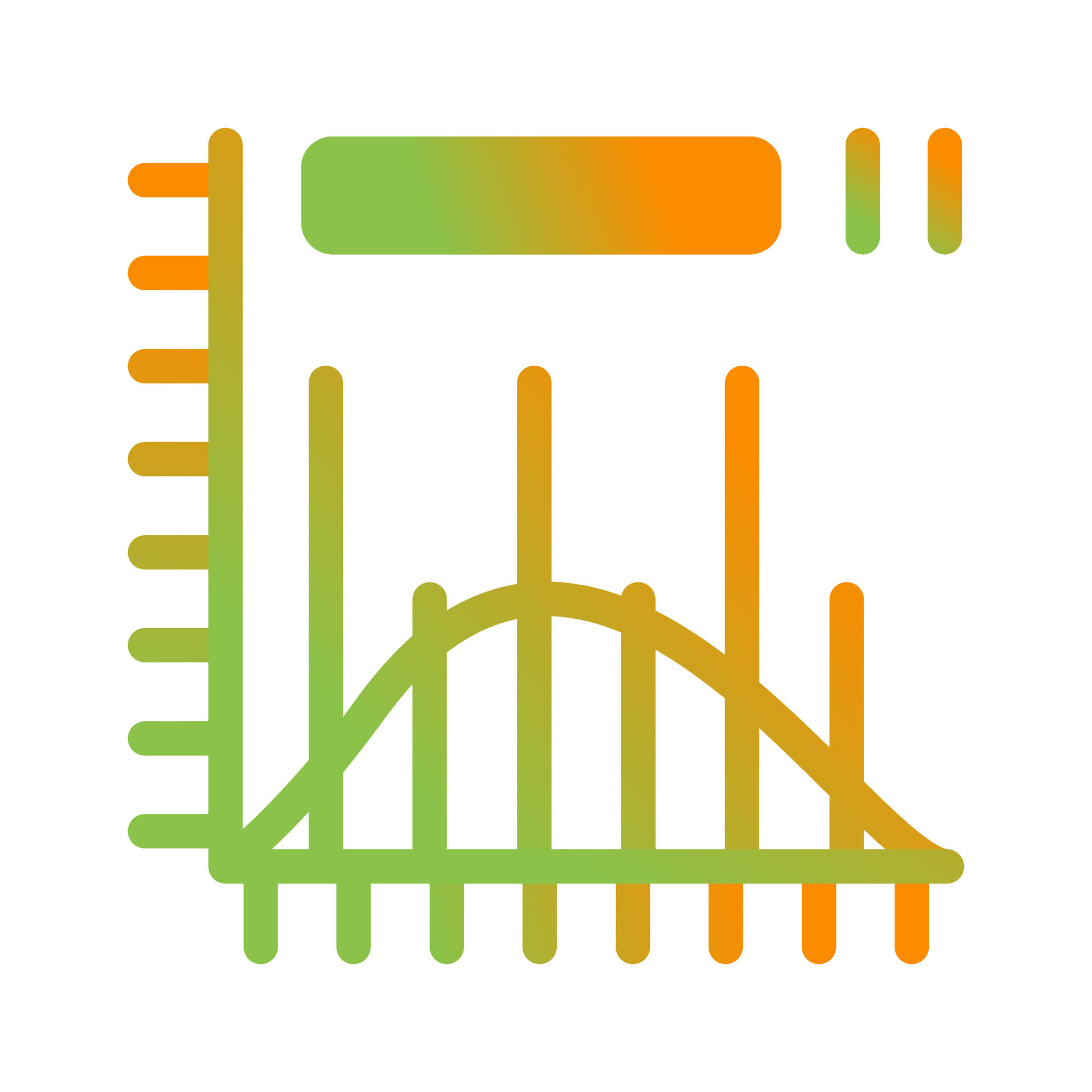 Histogram Vector Icon 16642960 Vector Art At Vecteezy