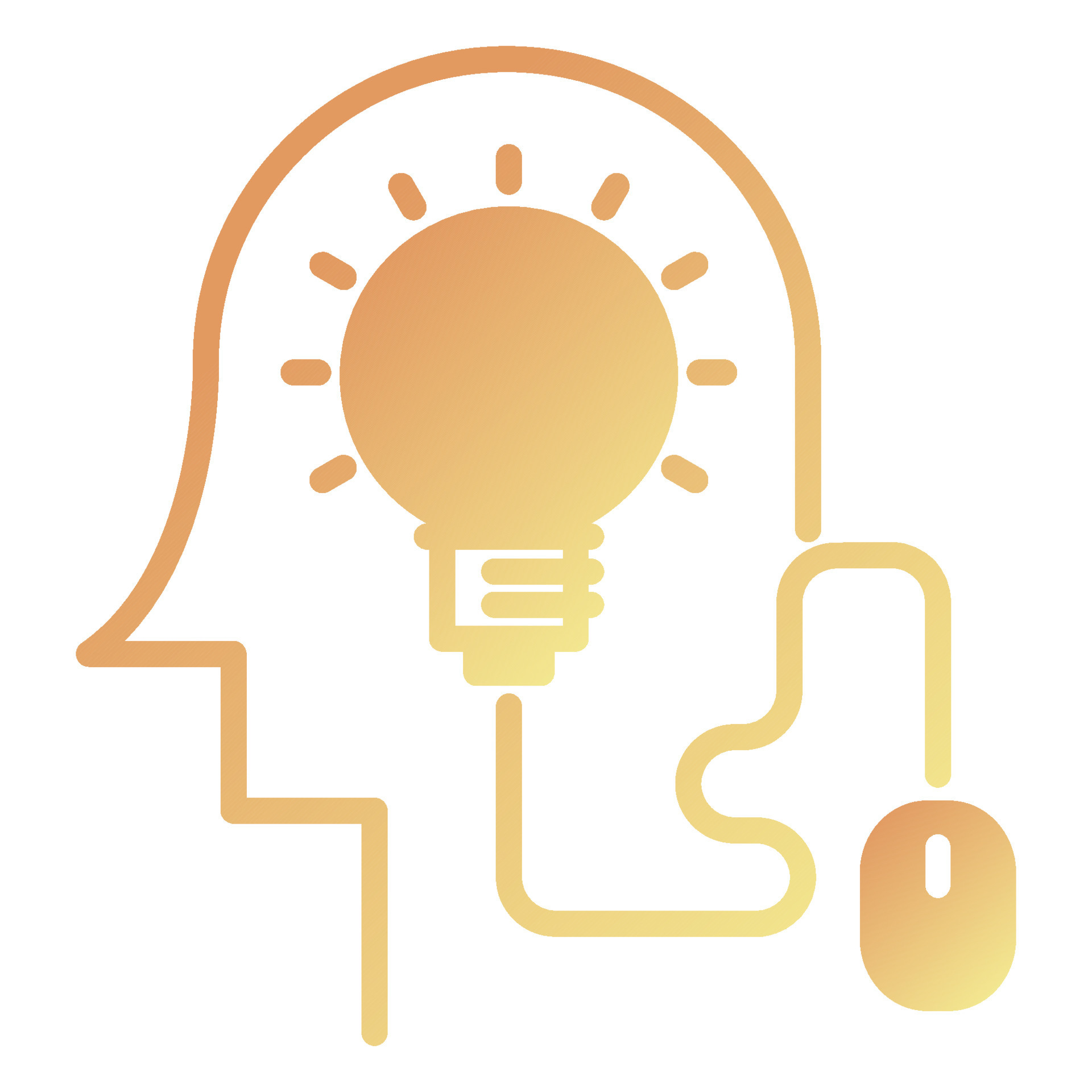 smart idea icon, suitable for a wide range of digital creative projects ...