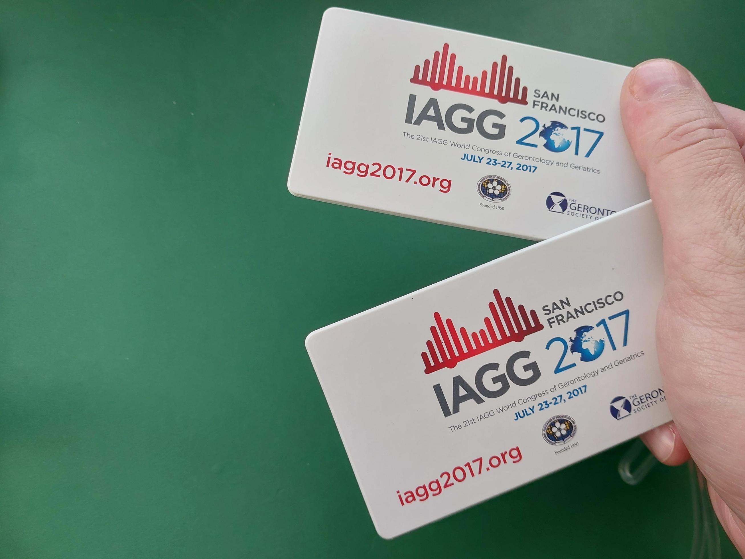 KIEV, UKRAINE - DECEMBER 19, 2022 Invitations to the IAGG Congress 2017 16654907 Stock Photo at ...