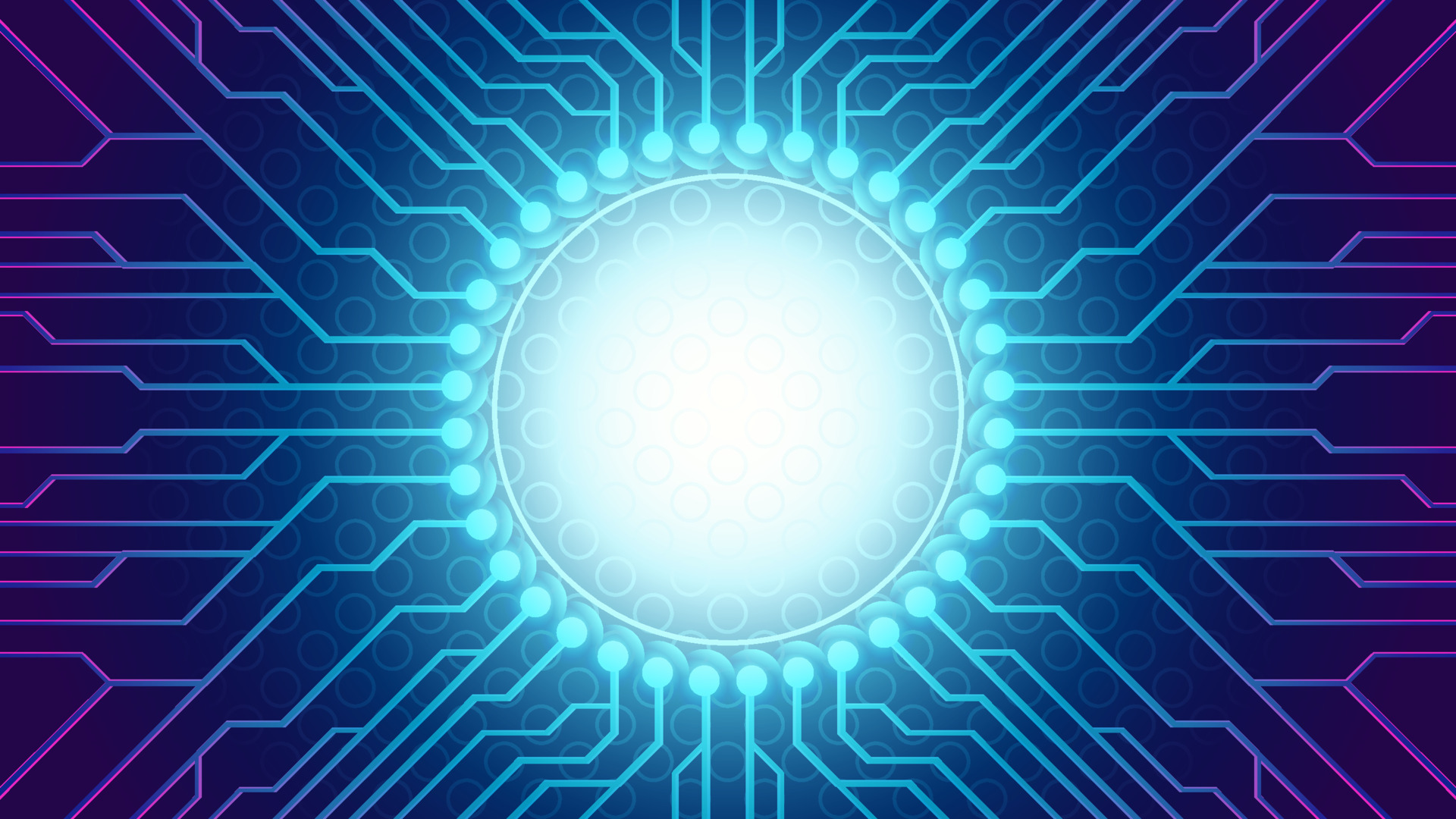 Abstract Technology Background Circuit Board Technology Tree Pattern Vector Illustration Sci