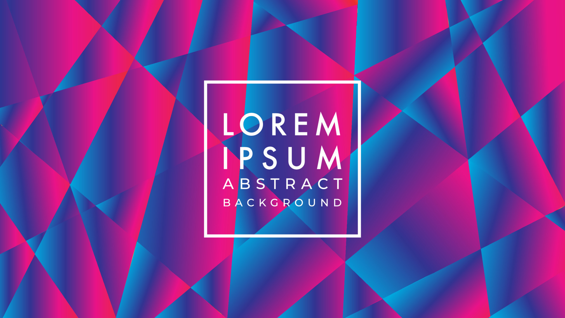 Futuristic neon patch vector illustration. Abstract geometric background design template ...