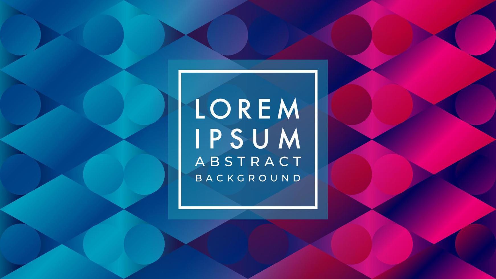 Vector Illustration Of Repeating Diamond And Ellipse Shape Pattern Vibrant Multicolor Color