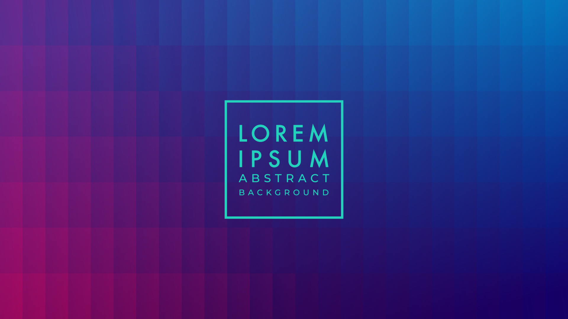 Tiled rectangle shape pattern vector illustration. Blue purple magenta ...