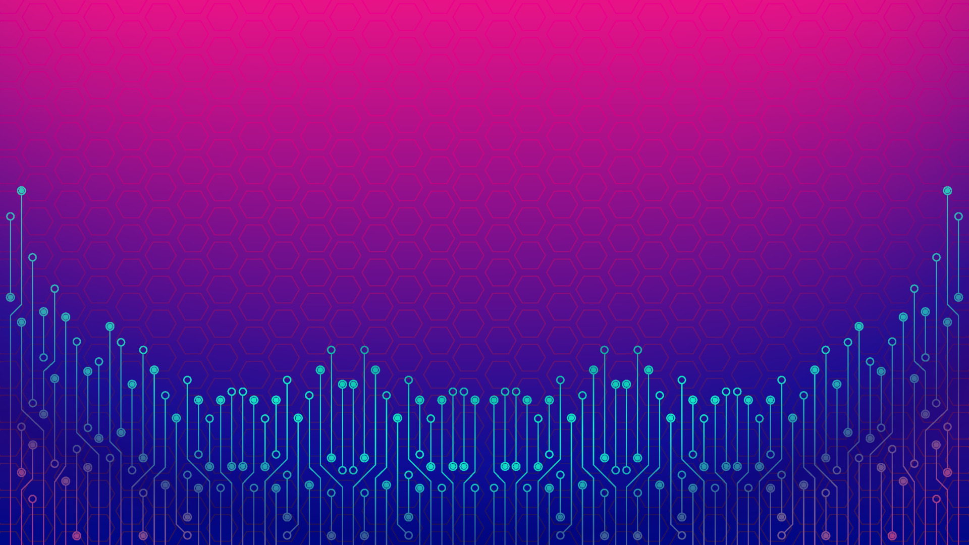 Cyberpunk Circuit Board Background Design Template Abstract Technology