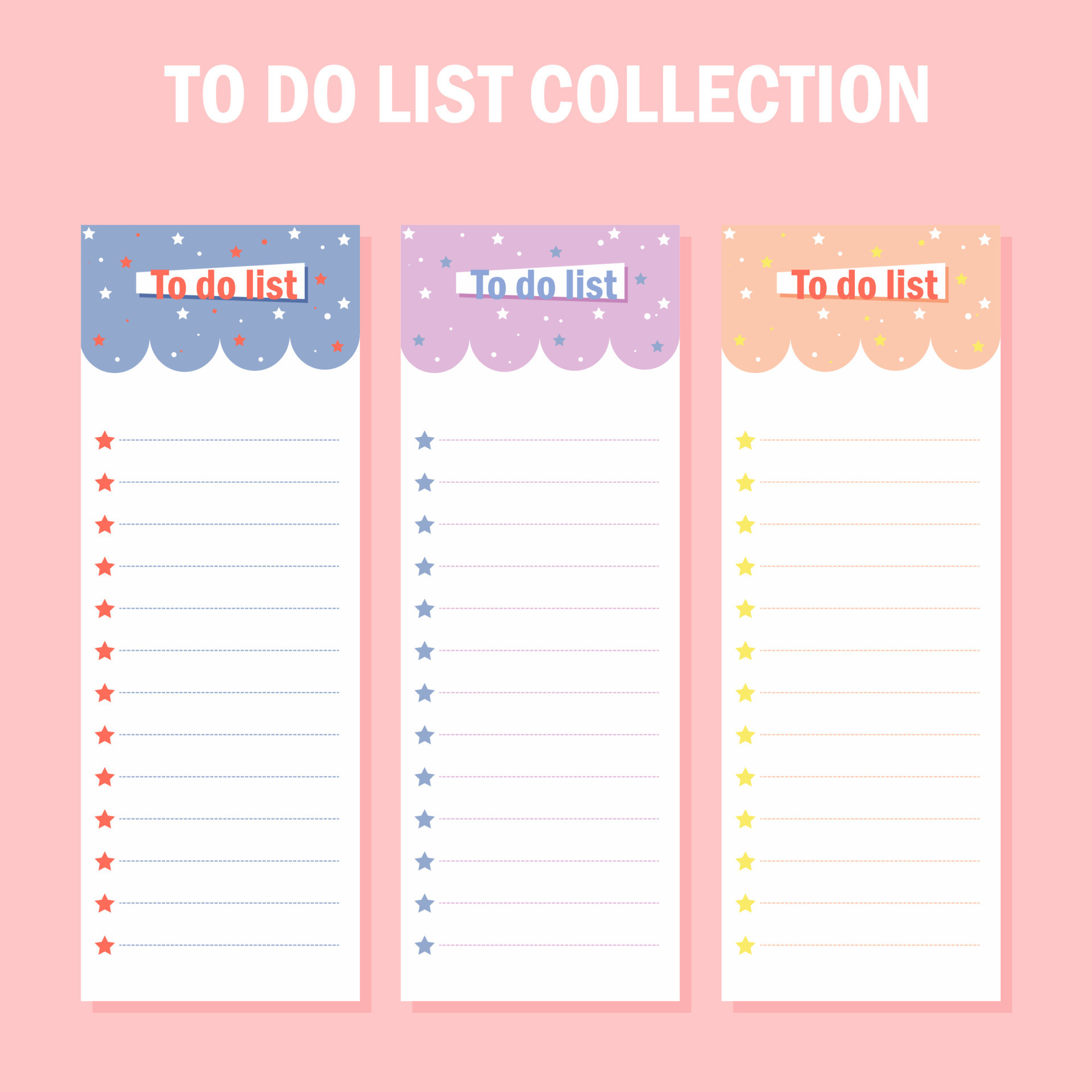 note collection of cute weekly trendy planner stickers for diaries and ...
