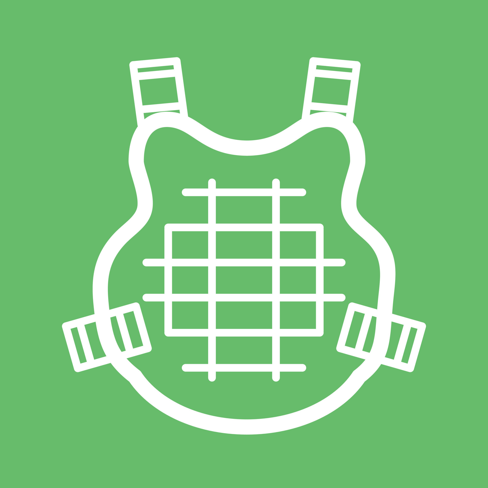 Chest Line Color Background Icon 16666512 Vector Art At Vecteezy