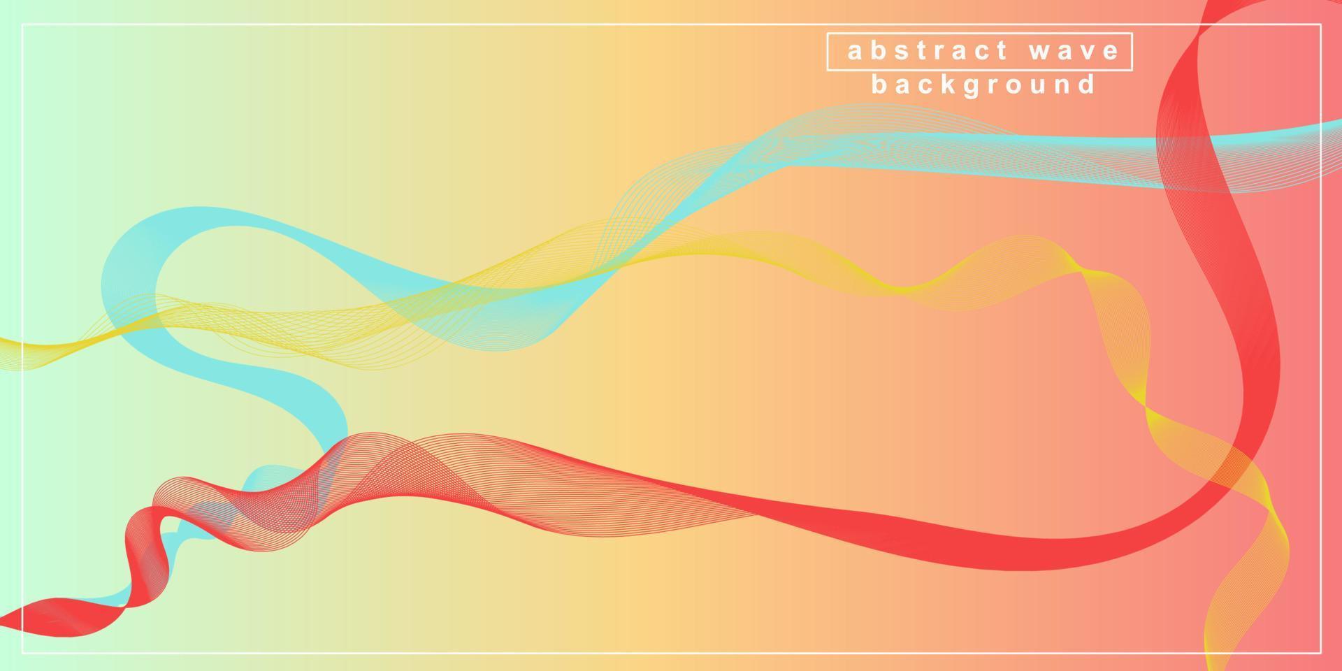 wave abstract background with gradient free download 16668903 Vector ...