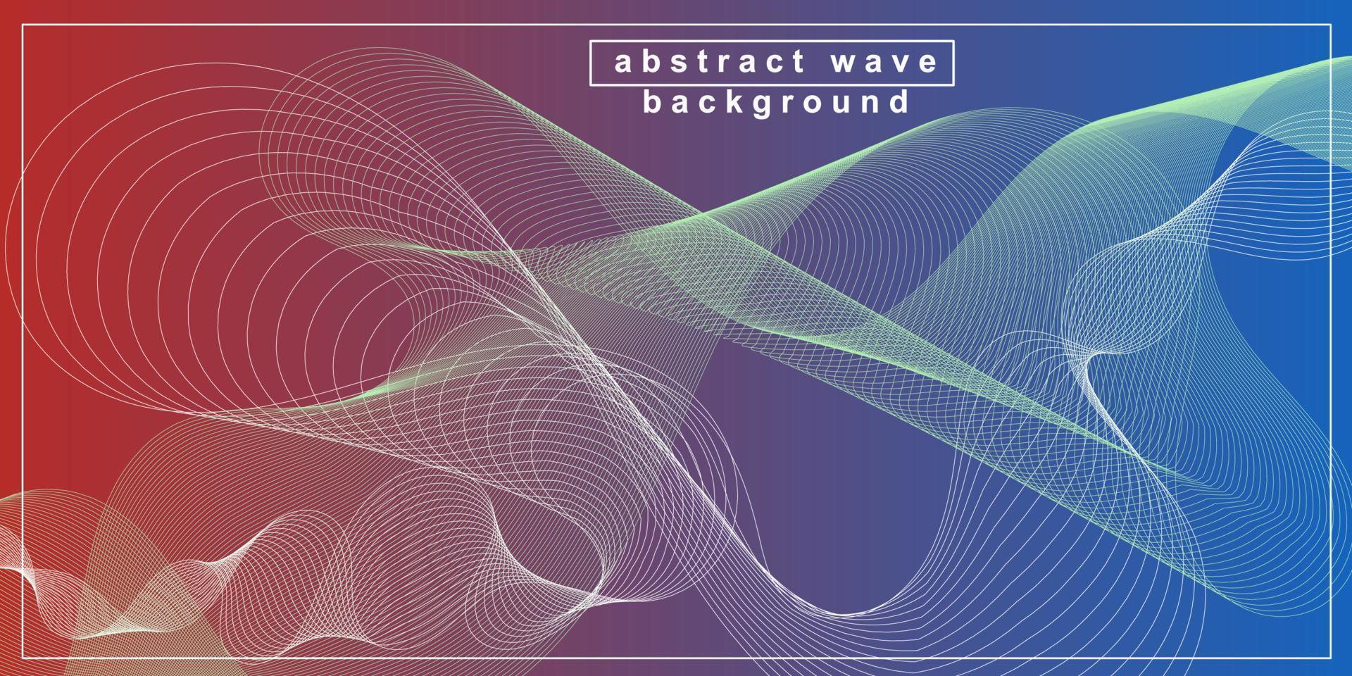wave abstract background with gradient free download 16668904 Vector Art at Vecteezy