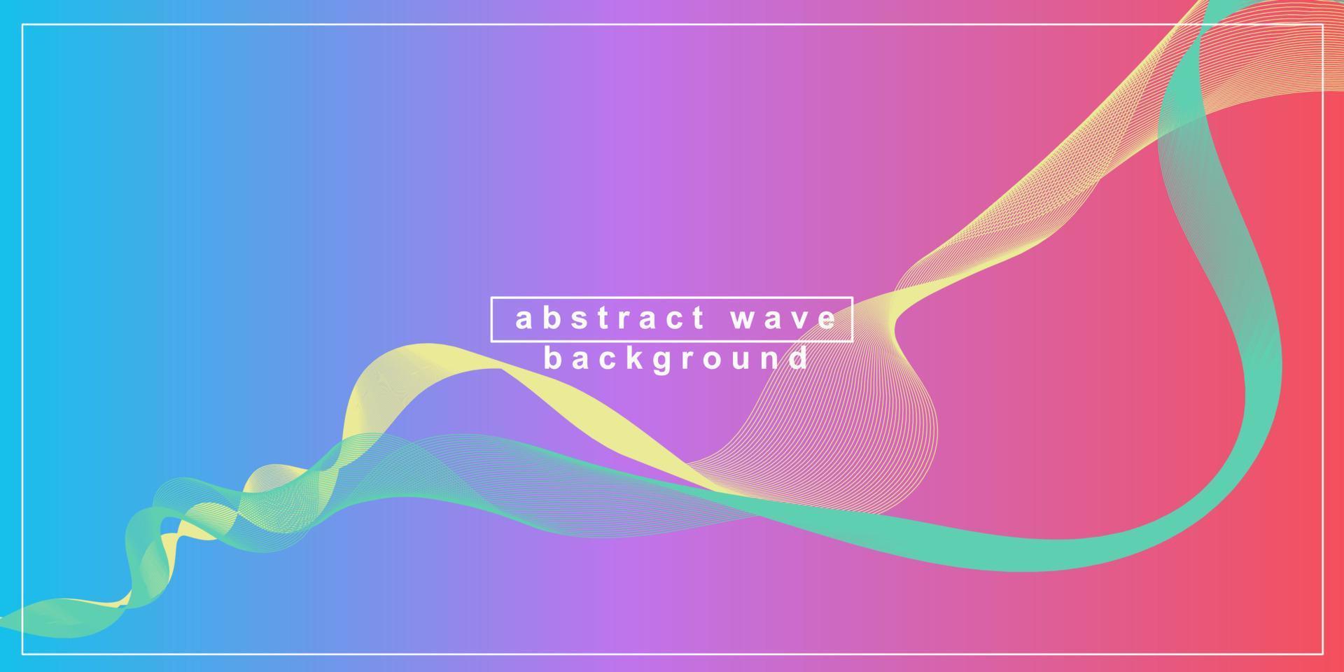 wave abstract background with gradient free download 16668908 Vector ...