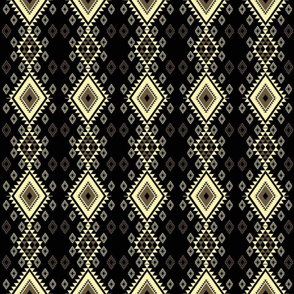 Geometric Ethnic Pattern Vector African American Mexican Western Aztec Motif Striped And