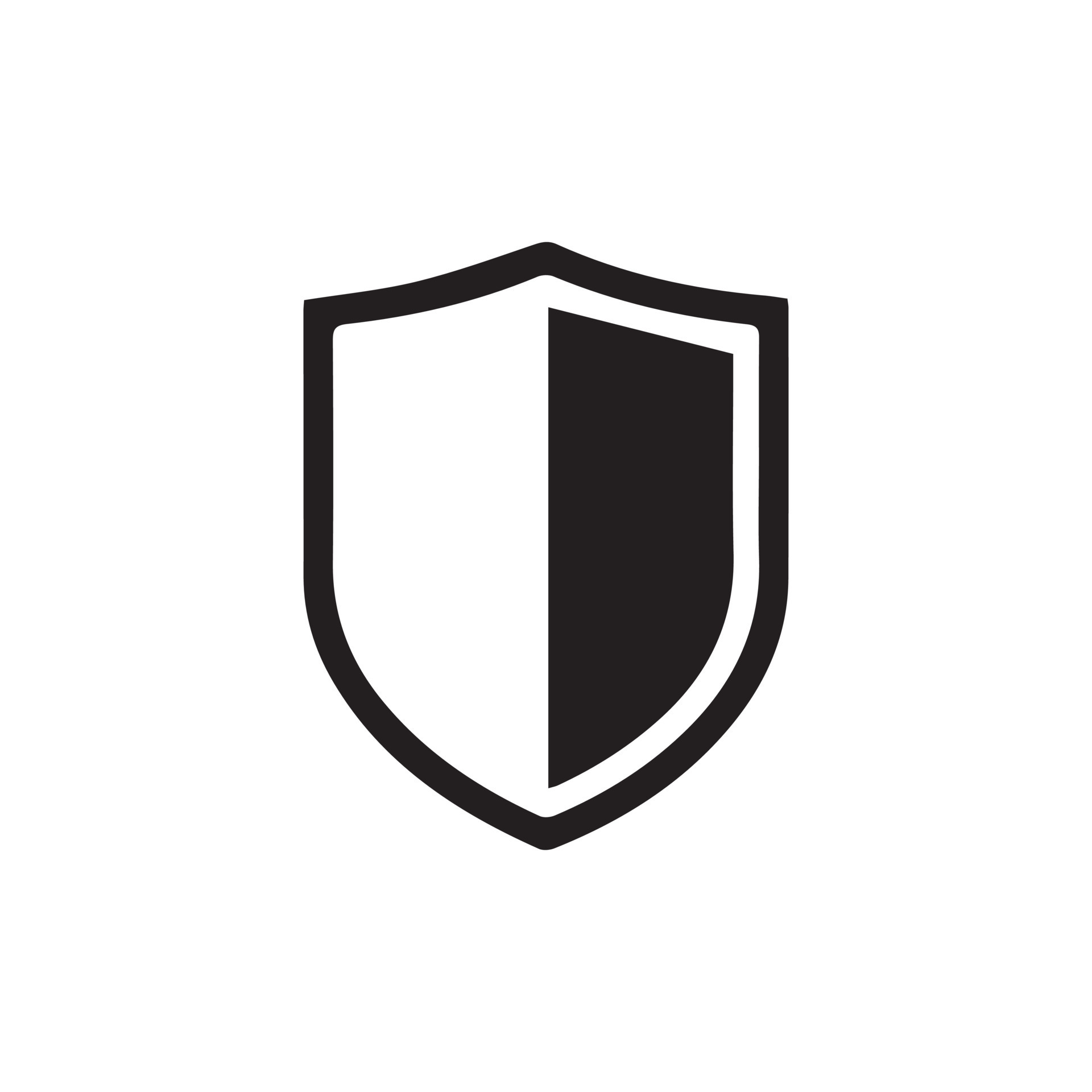Protection And Security Vector Line Icons Business Data Protection