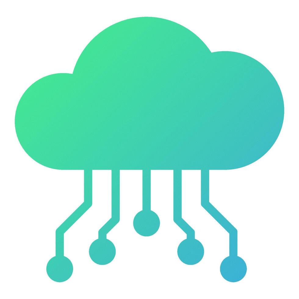 cloud computing icon, suitable for a wide range of digital creative ...