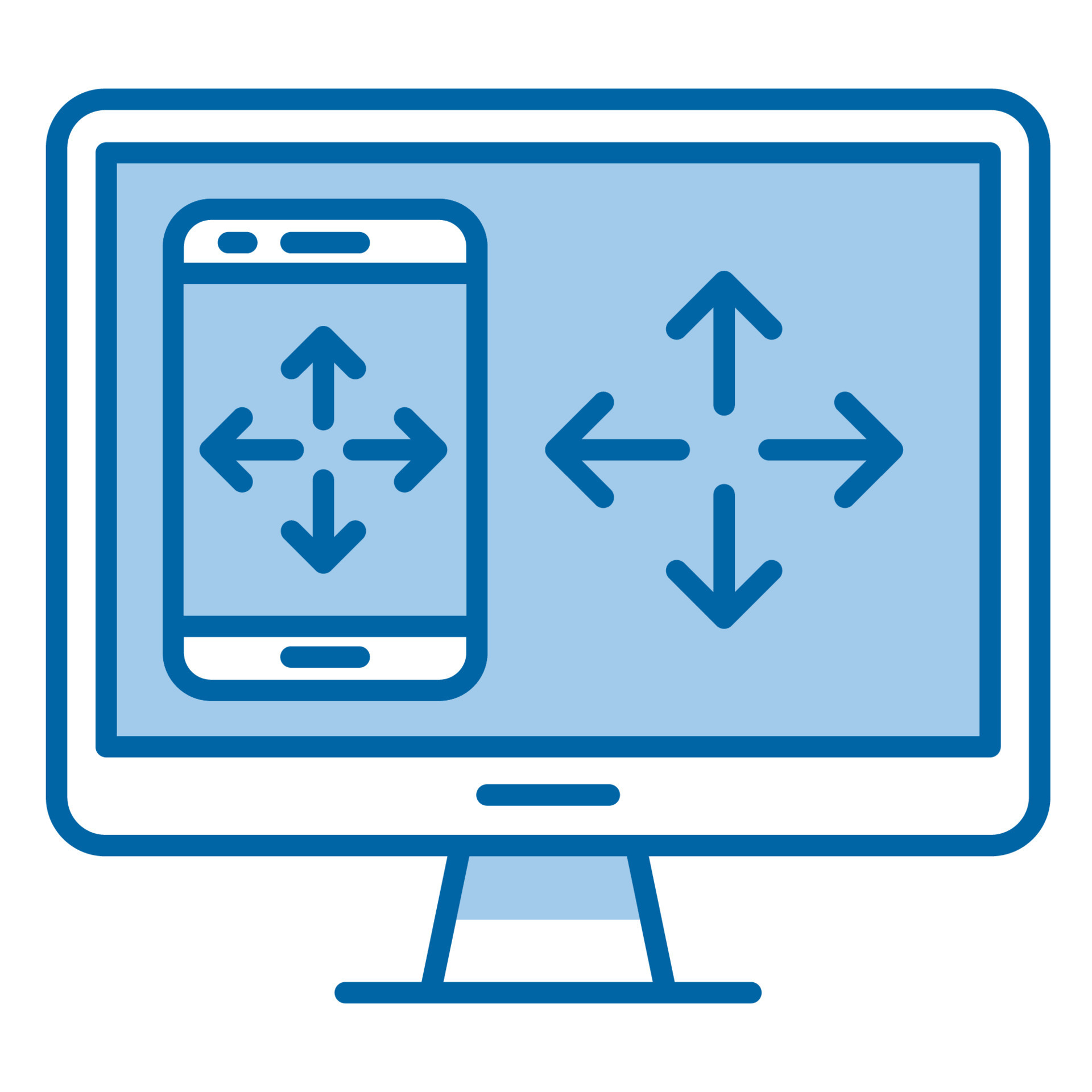 Responsive Web Design Icon, Suitable For A Wide Range Of Digital 