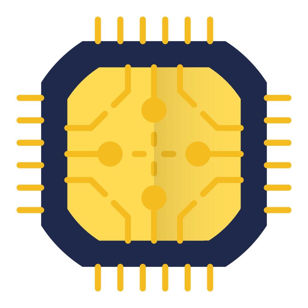 abstract technology icon, suitable for a wide range of digital creative ...