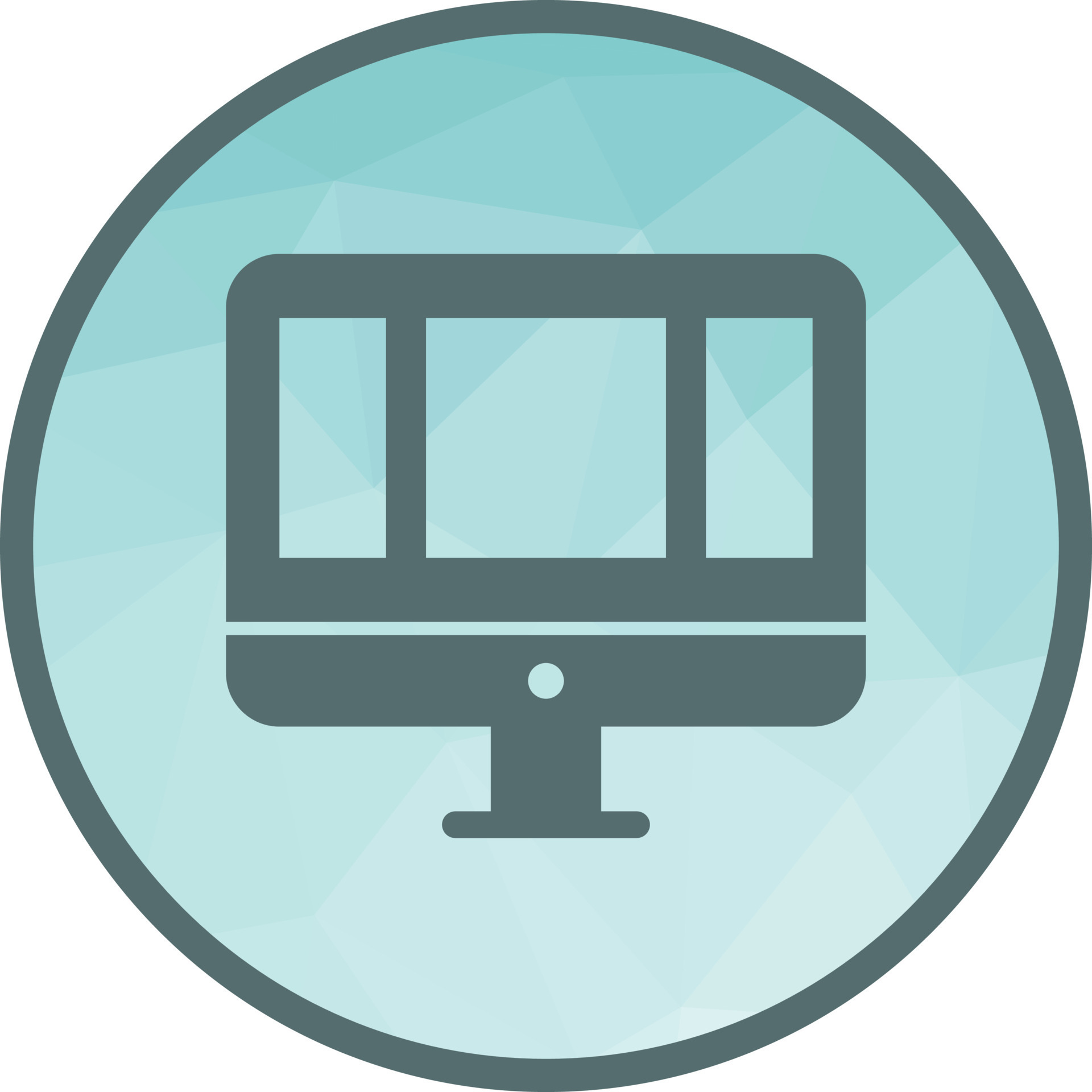 Web Application Low Poly Background Icon 16687125 Vector Art at Vecteezy