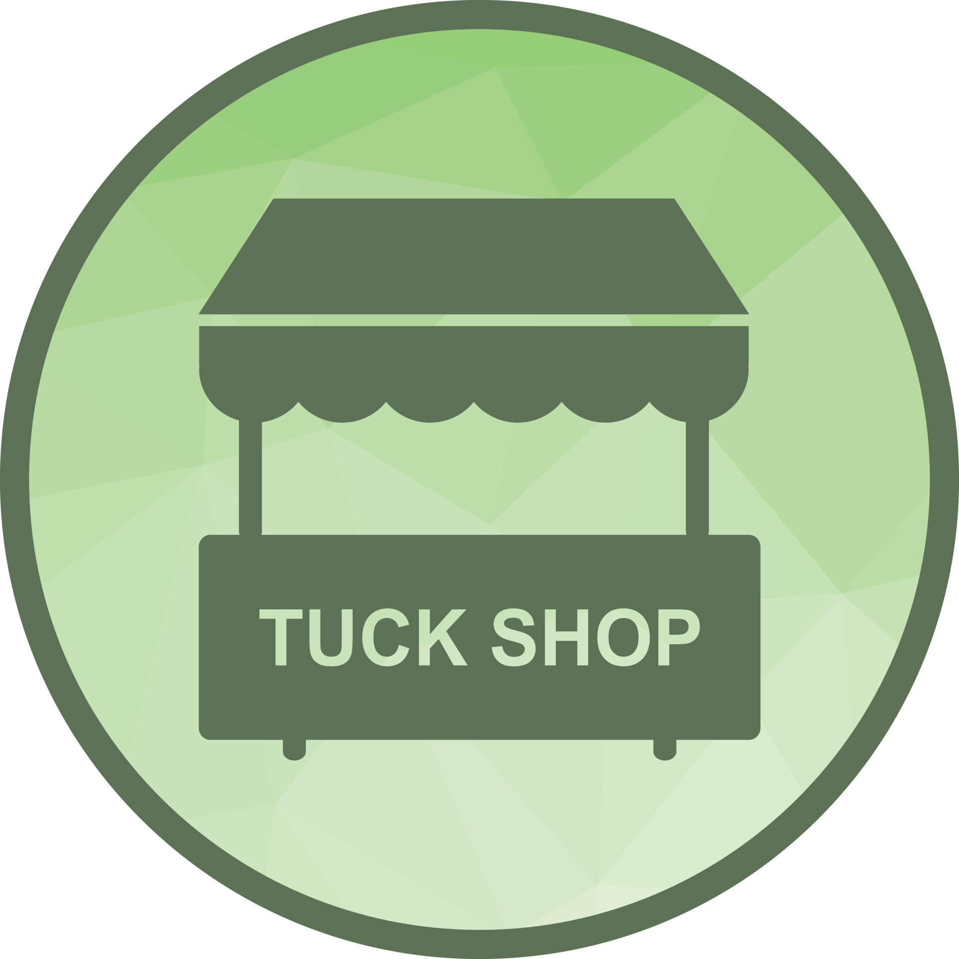 Tuck Shop Low Poly Background Icon 16687618 Vector Art at Vecteezy