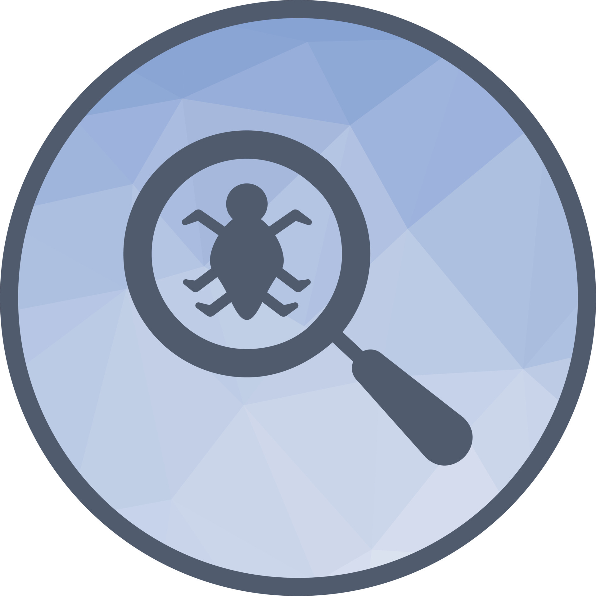 Find Bugs Low Poly Background Icon 16689568 Vector Art at Vecteezy