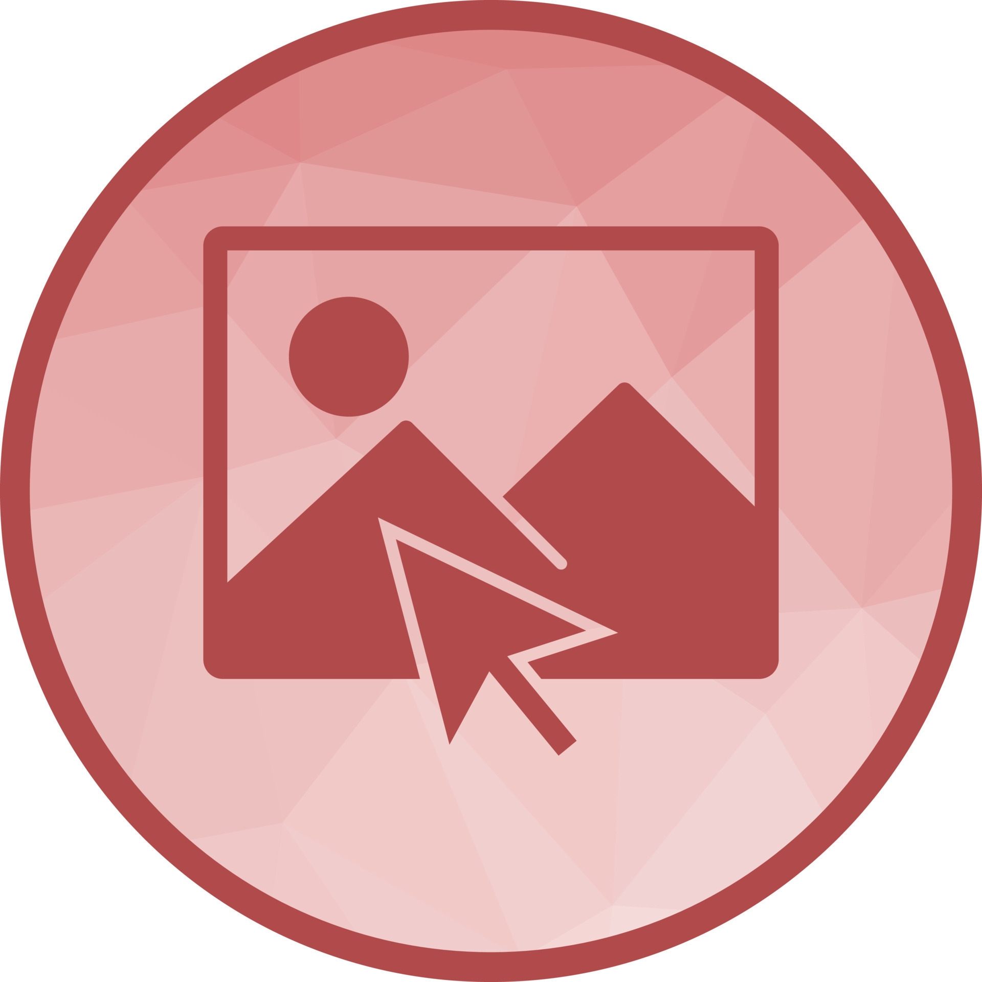 Select Image Low Poly Background Icon 16691254 Vector Art at Vecteezy