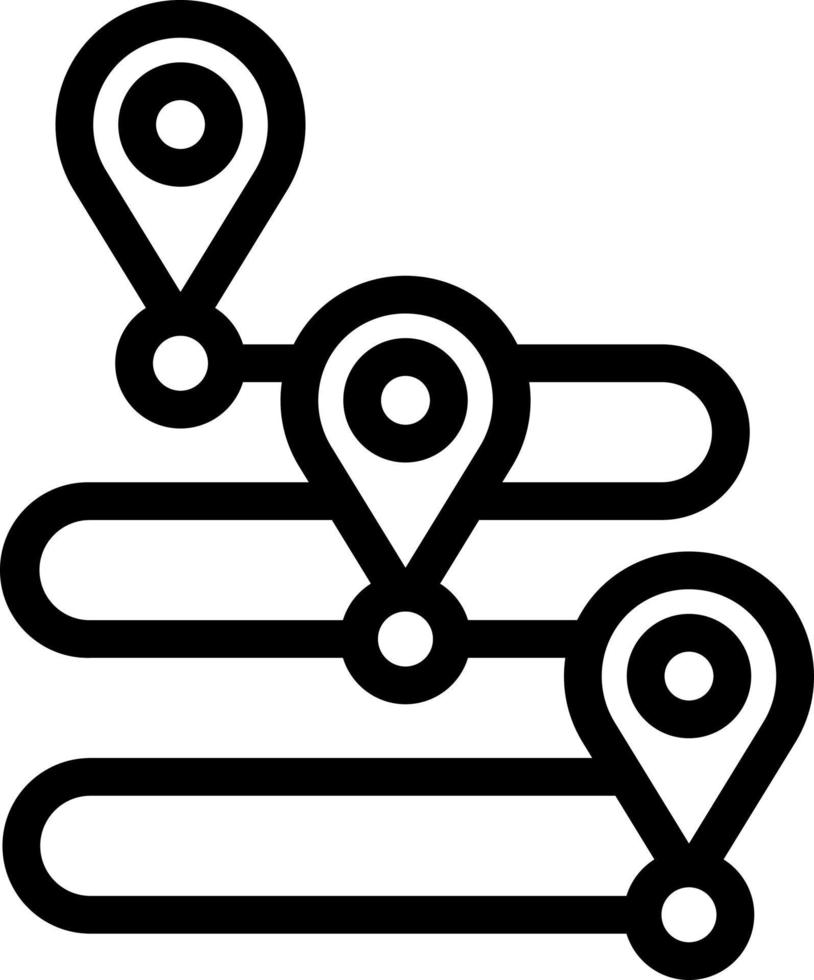 Route Map Icon Design 16691753 Vector Art at Vecteezy