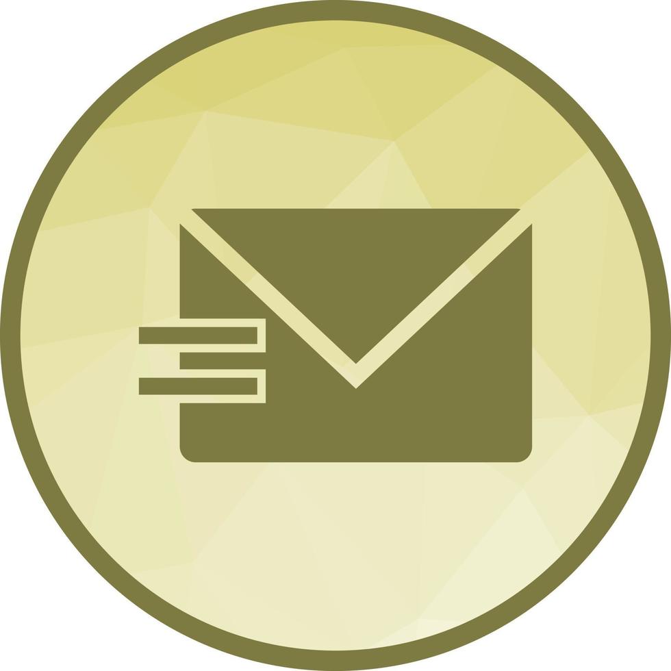 Sending Message Low Poly Background Icon 16697469 Vector Art at Vecteezy