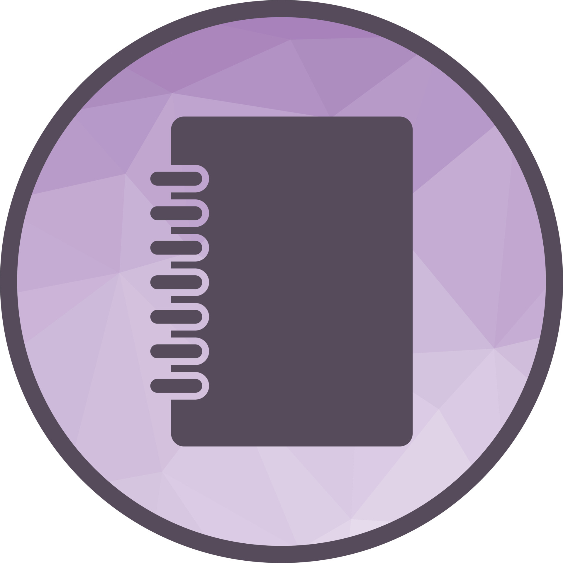 Notebook Low Poly Background Icon 16697823 Vector Art at Vecteezy