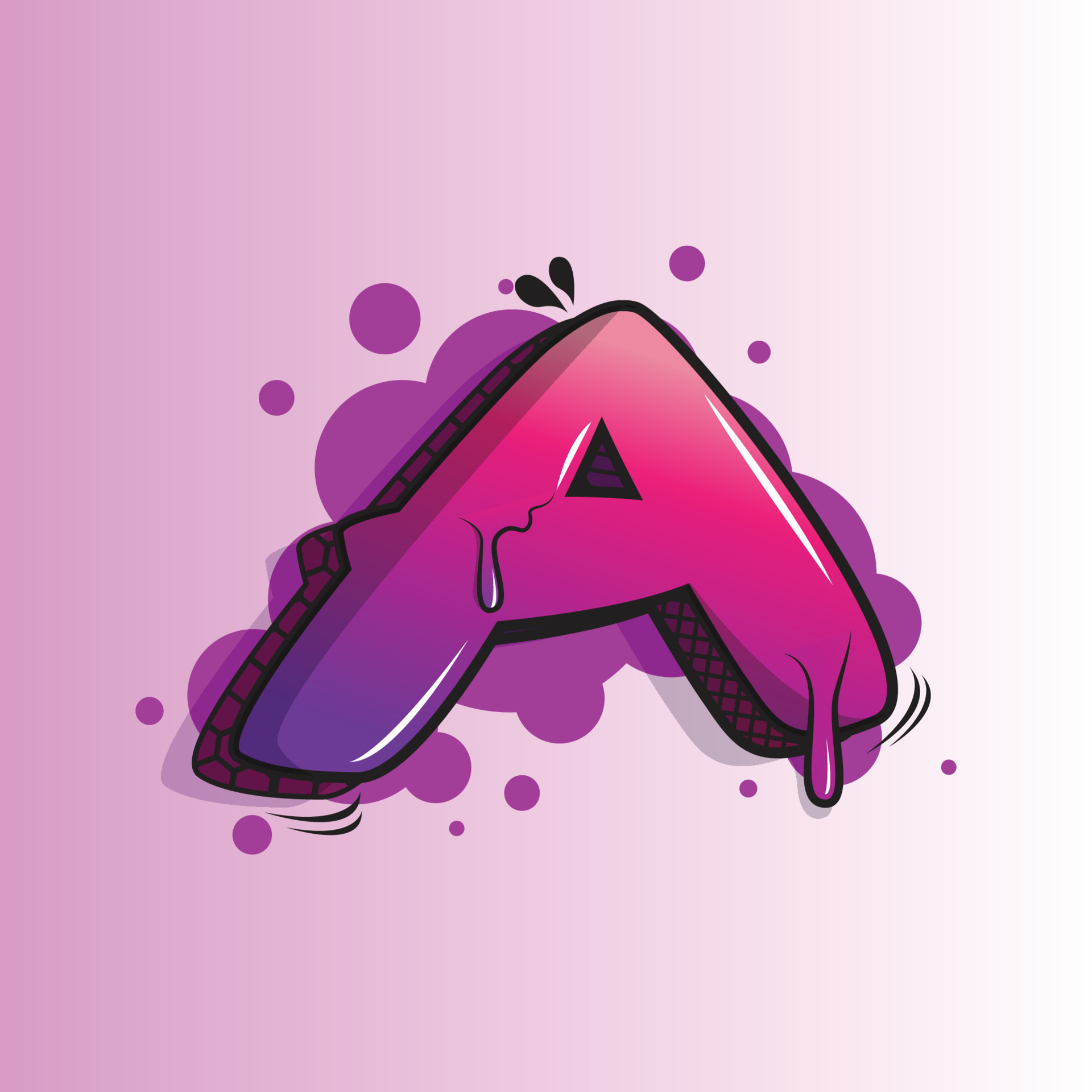 Graffiti letter A premium vector illustration 16699665 Vector Art at ... Graffiti letter A premium vector illustration 16699665 Vector Art at ...