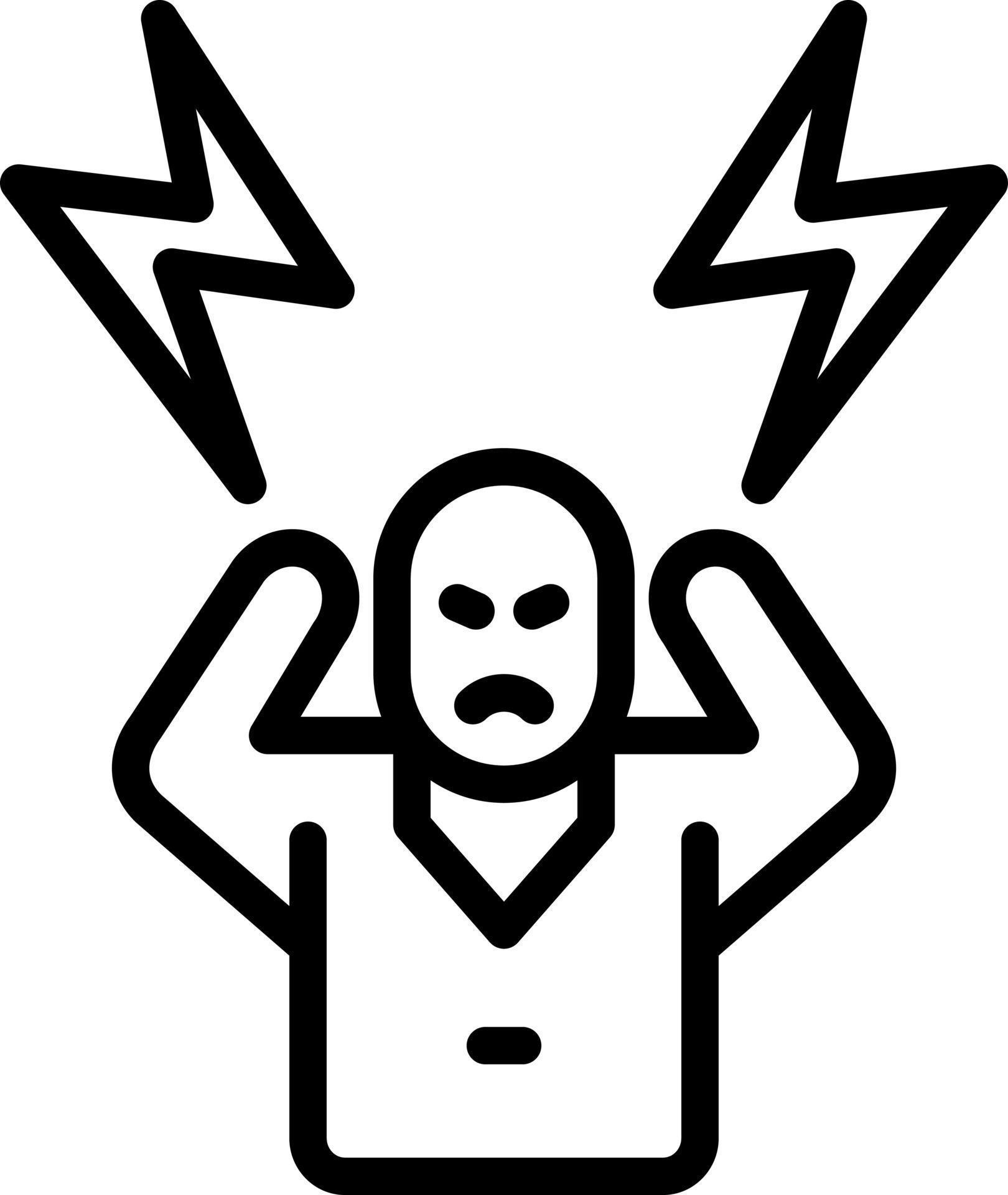 line icon for aggressive 16700708 Vector Art at Vecteezy