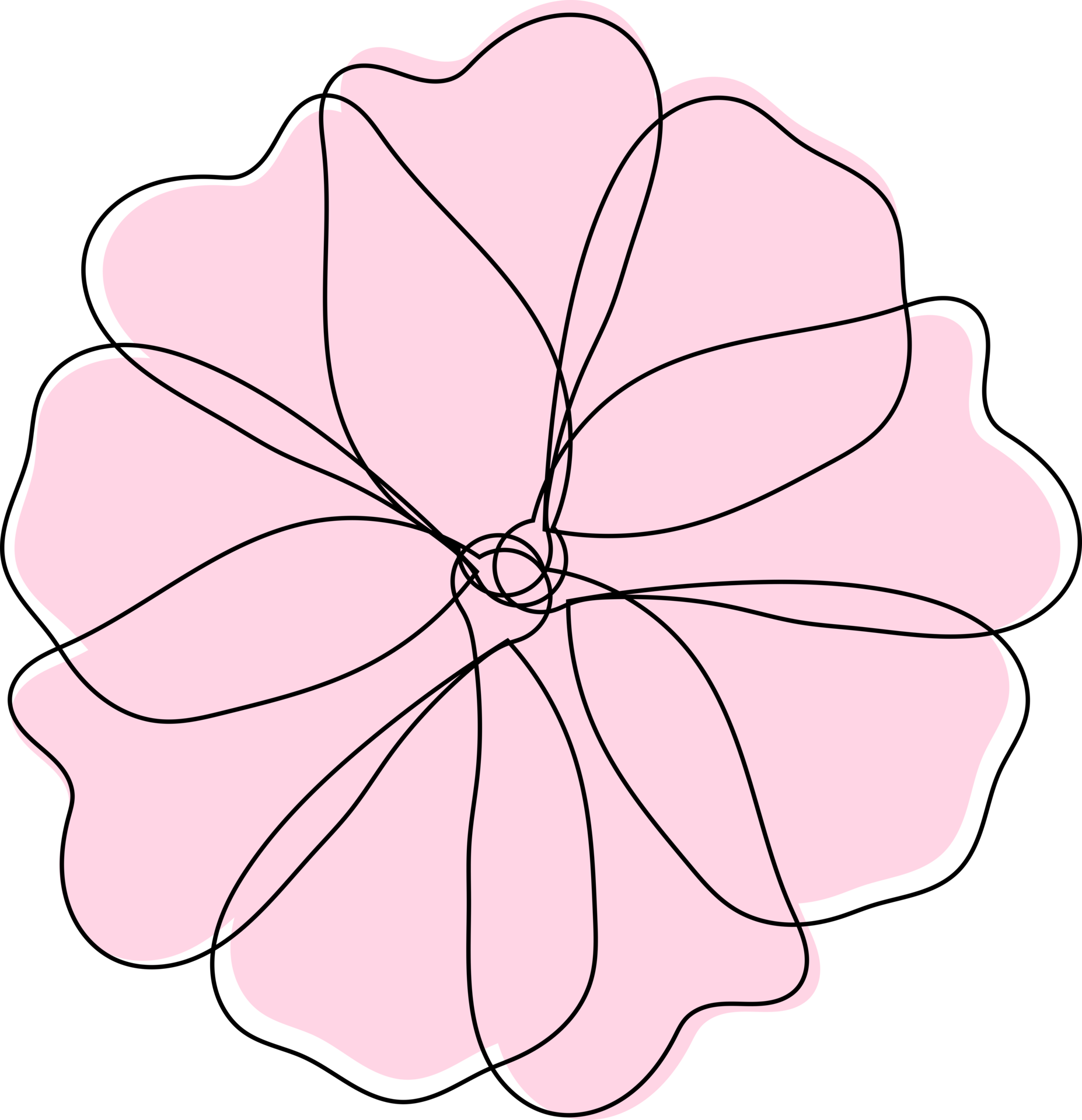 Minimalist Decoration Flower 16703964 Png