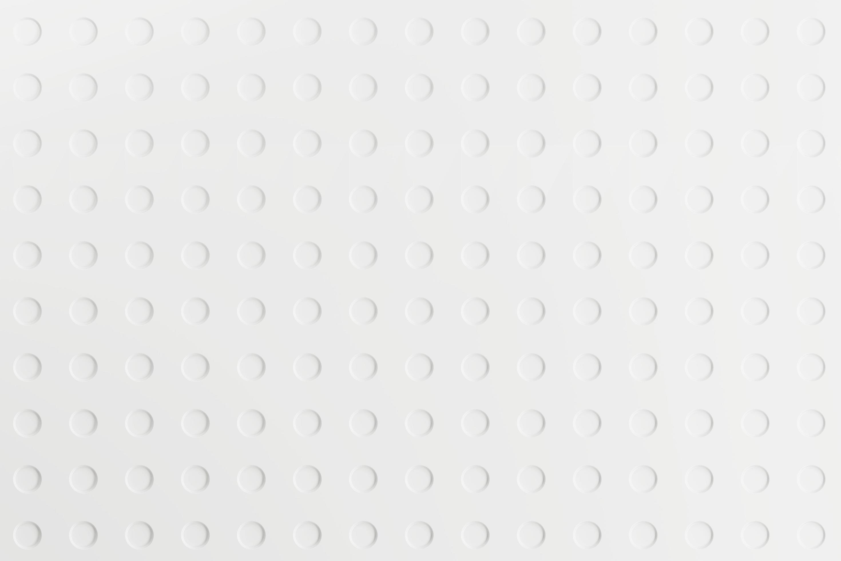 White Seamless Texture Abstract Geometric Pattern With White Circle Paper Card Metal Cutting