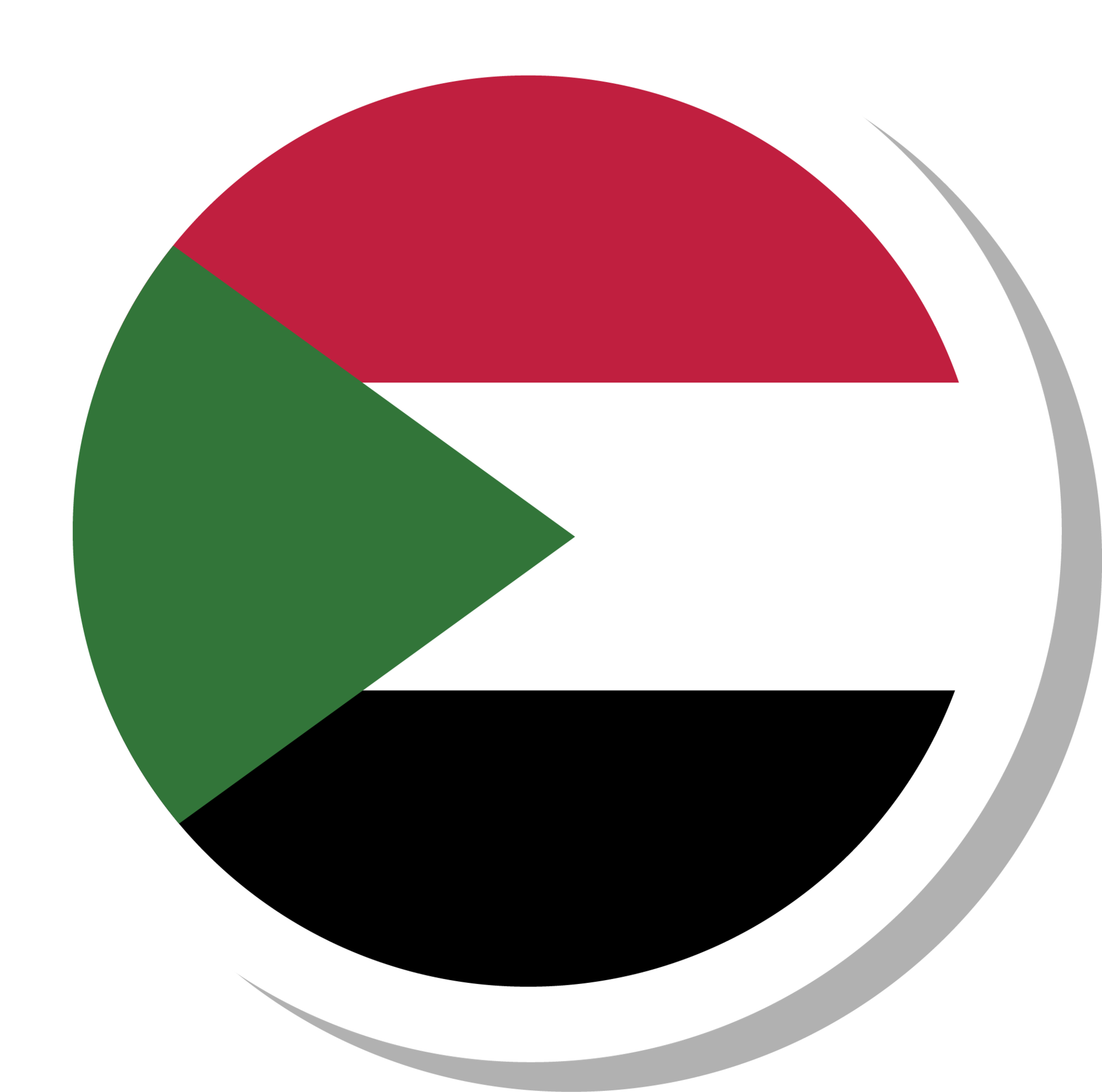 Sudan flag circle shape, flag icon. 16707163 PNG Sudan flag circle shape, flag icon. 16707163 PNG