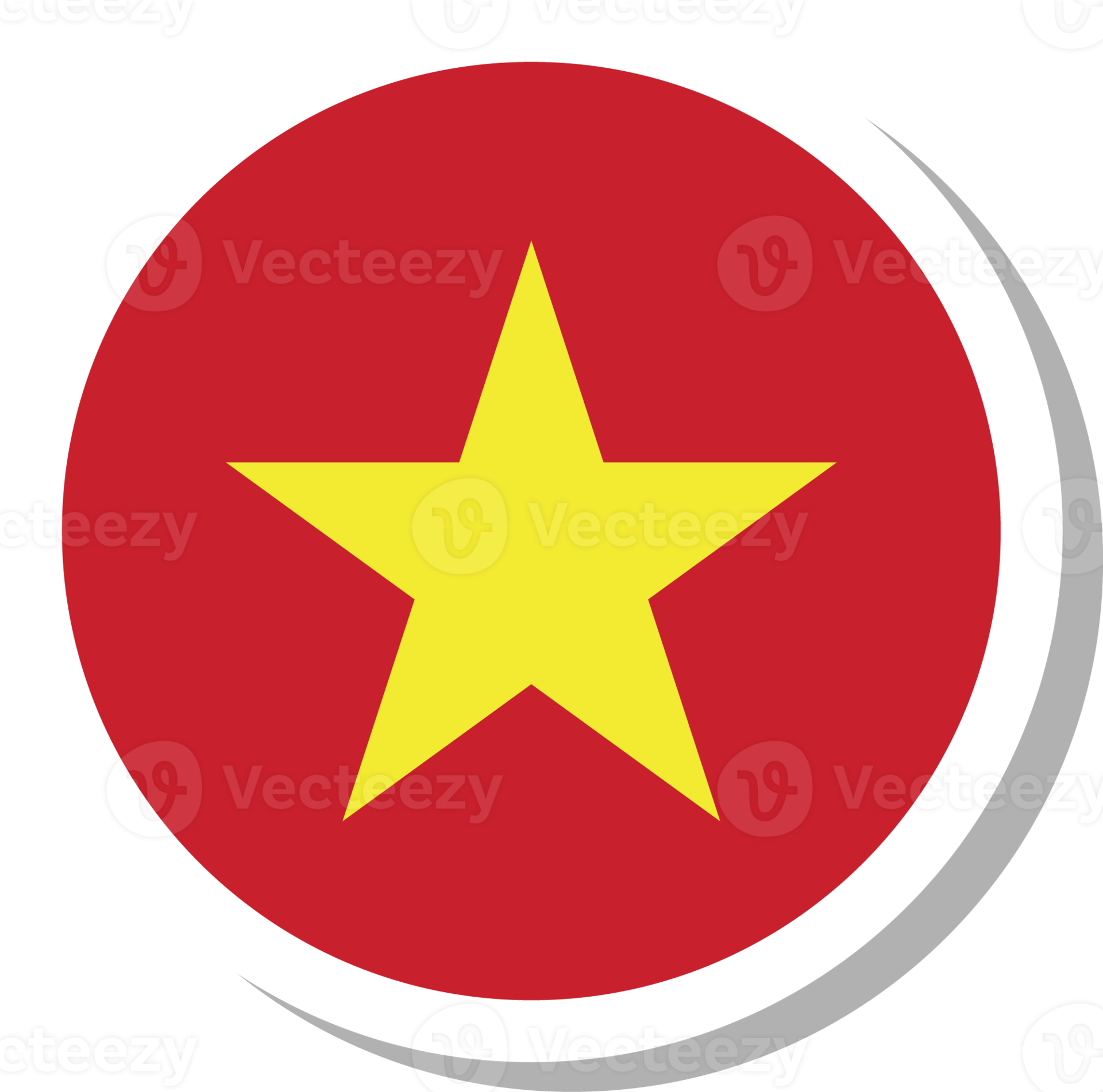 Vietnam flag circle shape, flag icon. 16707200 PNG Vietnam flag circle shape, flag icon. 16707200 PNG
