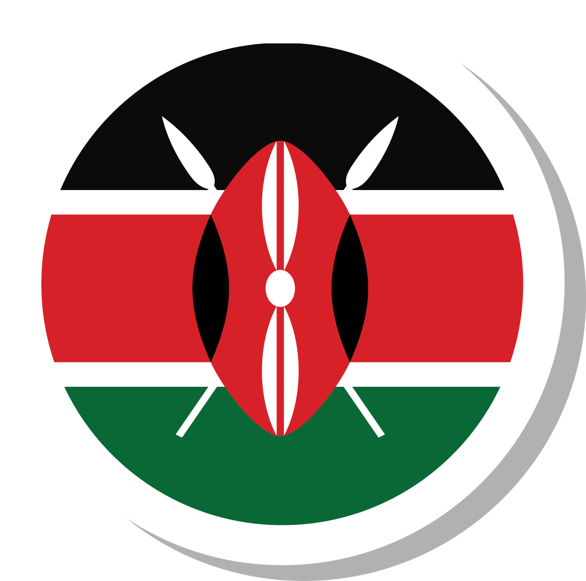 Free Kenya Flag Circle Shape Flag Icon 16707535 PNG With Transparent free-kenya-flag-circle-shape-flag-icon-16707535-png-with-transparent