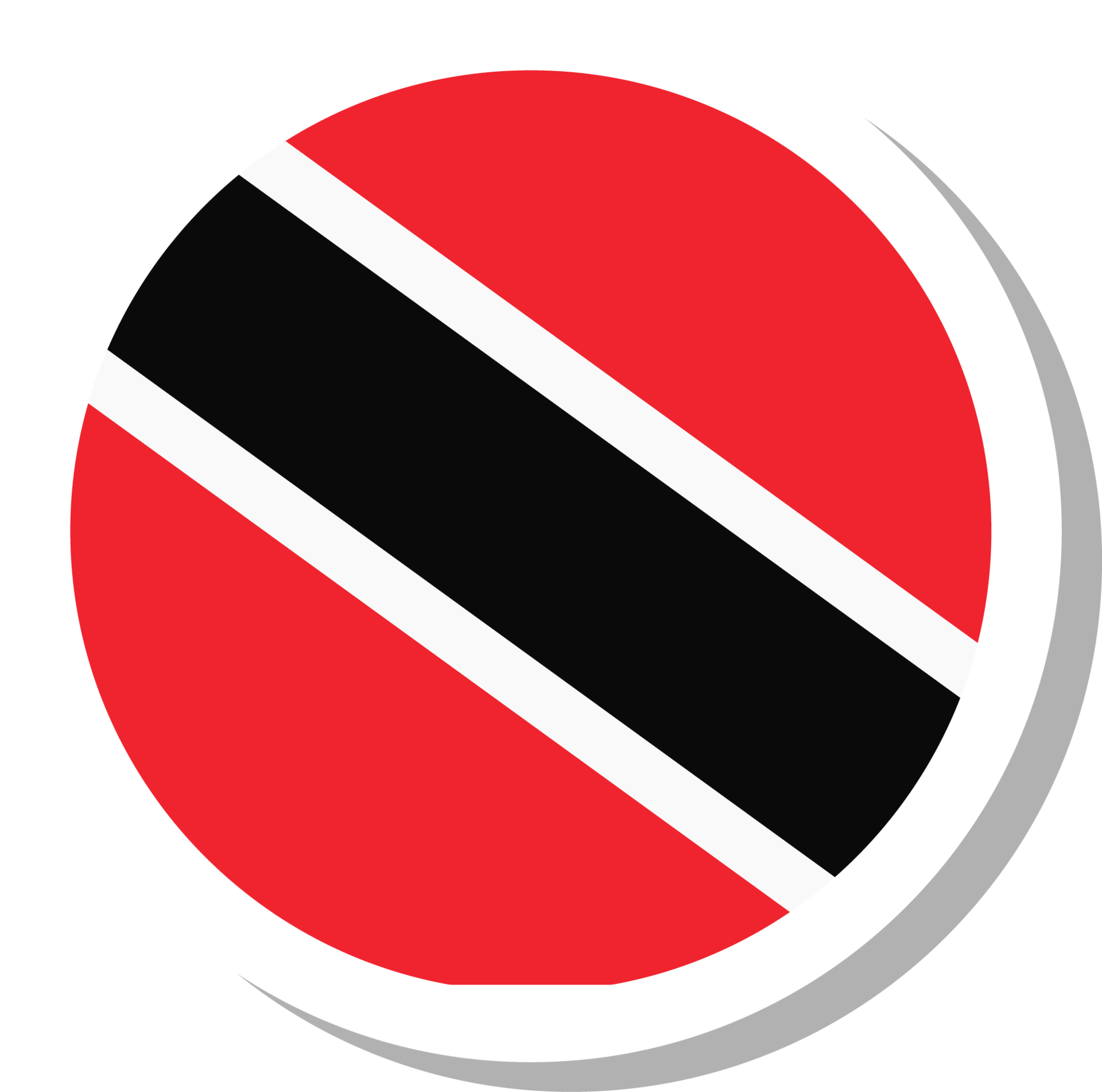 Free Trinidad And Tobago Flag Circle Shape Flag Icon 16707538 Png