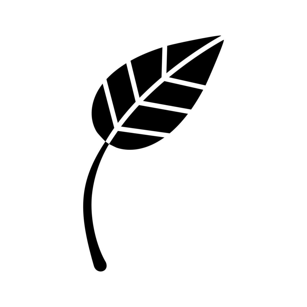 Leaf Vector Icon 16708745 Vector Art at Vecteezy