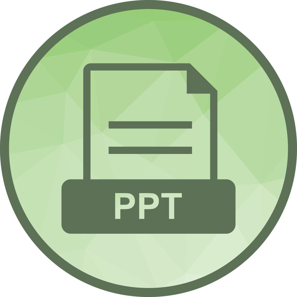 PPT Low Poly Background Icon 16709930 Vector Art at Vecteezy